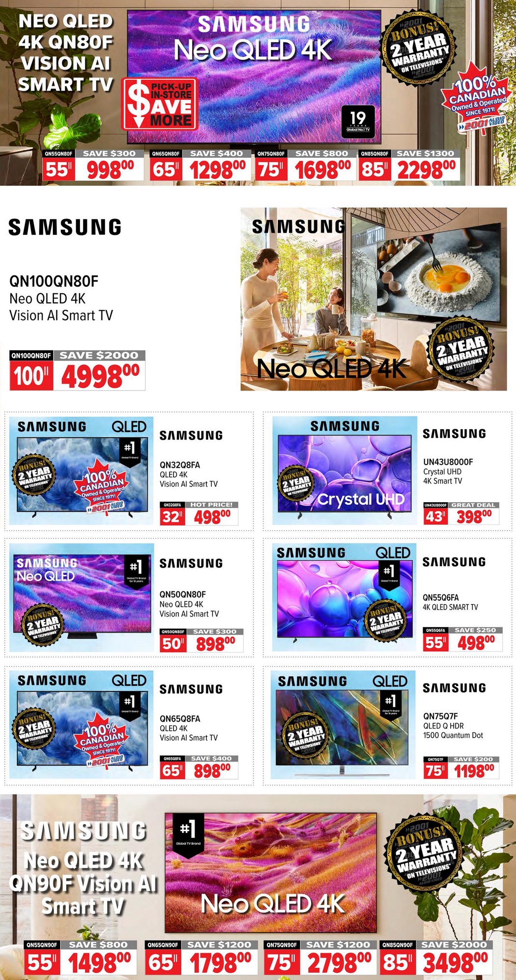 2001 Audio Video Flyer (ON) December 24 - January 1 2026