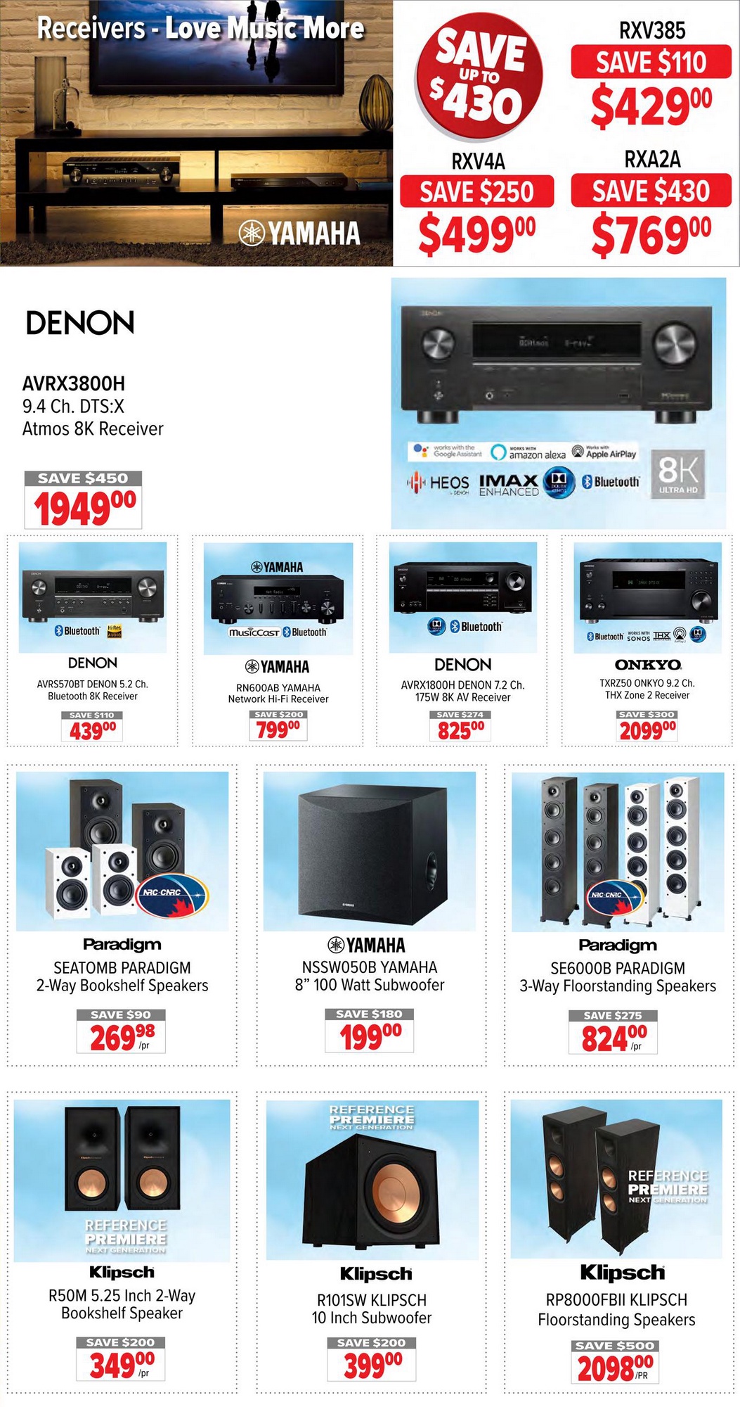 2001 Audio Video Flyer (ON) December 24 - January 1 2026