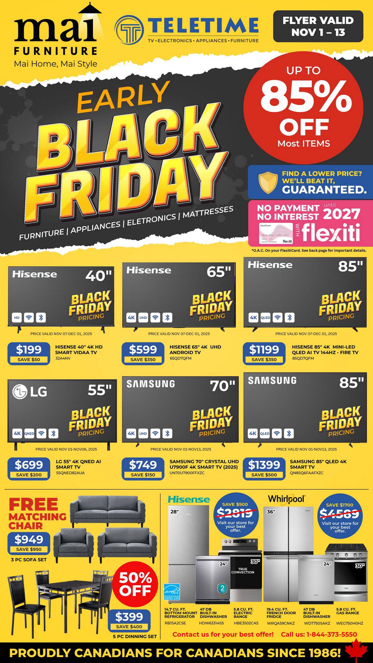 TeleTime Flyer November 1 - 13 2025