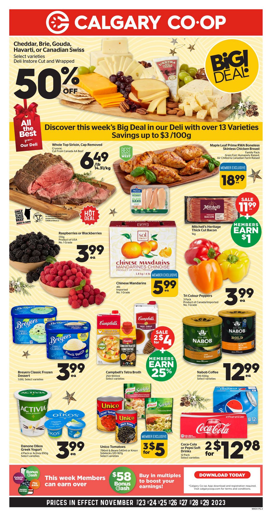 Calgary Co-op Flyer (AB) November 23 - 29 2023