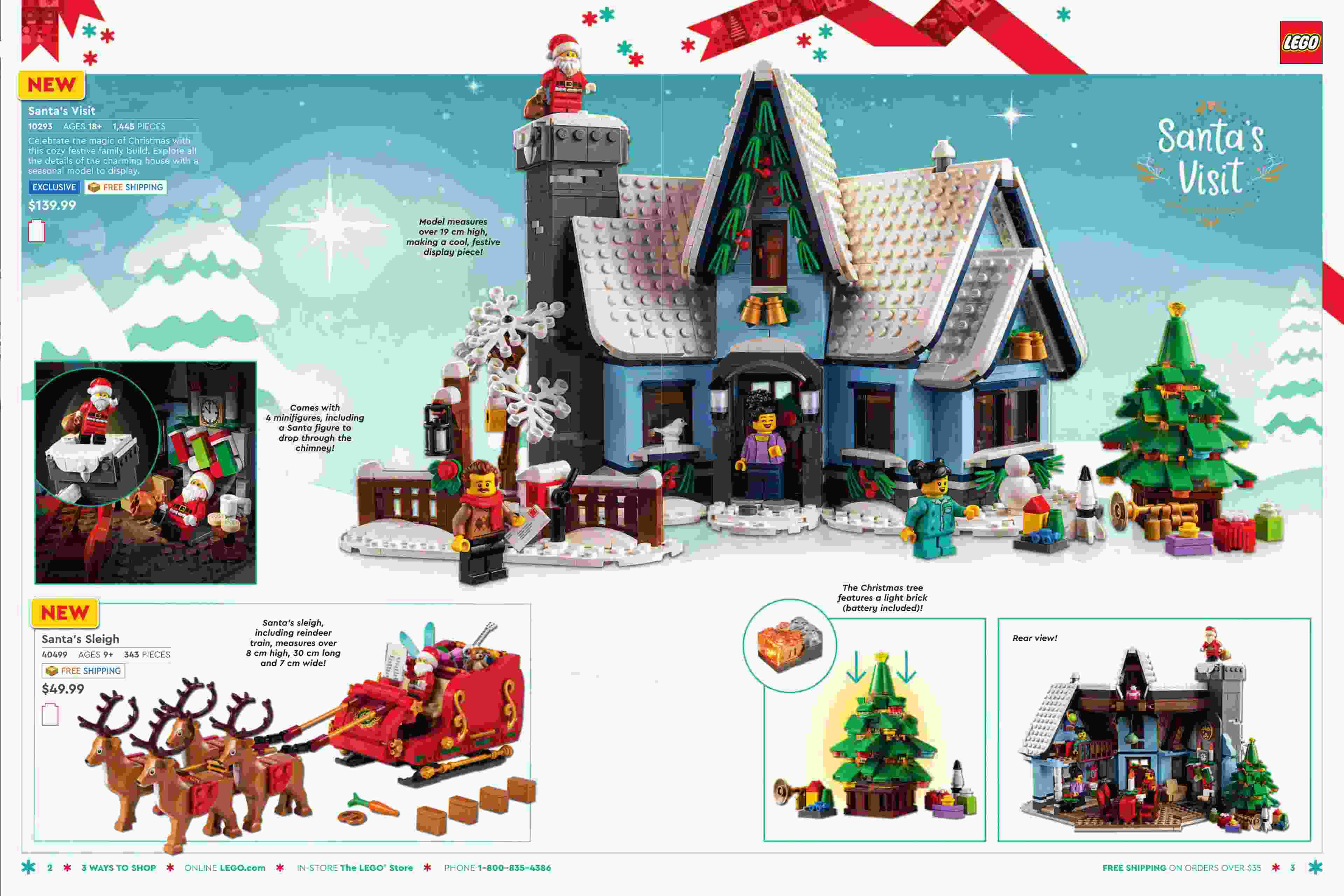 The LEGO Store Christmas Catalogue November 18 - December 15 2021