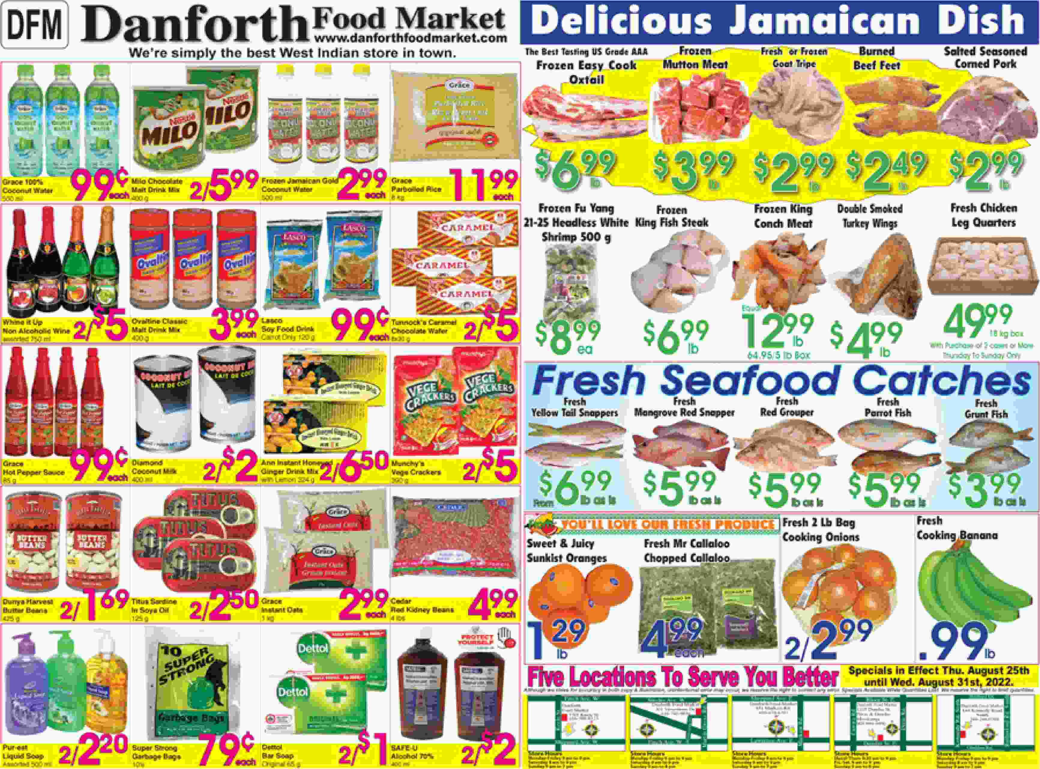 Danforth Food Market Flyer (ON) August 25 - 31 2022