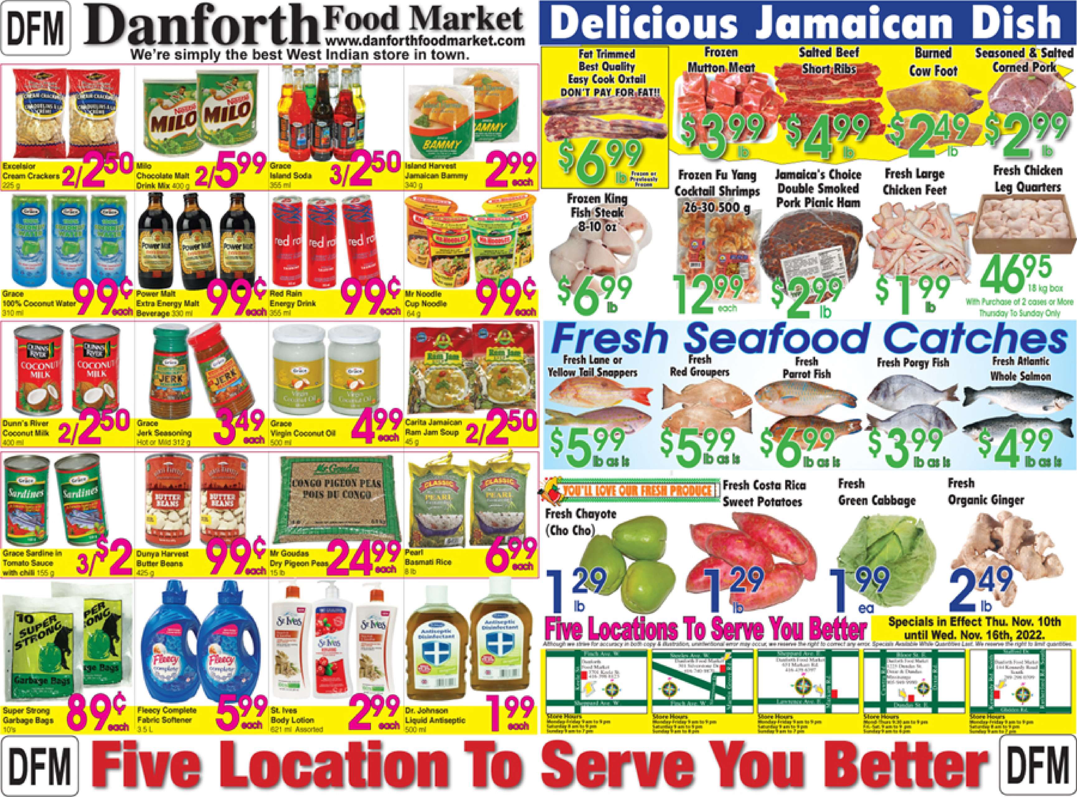 Danforth Food Market Flyer (ON) November 10 - 16 2022