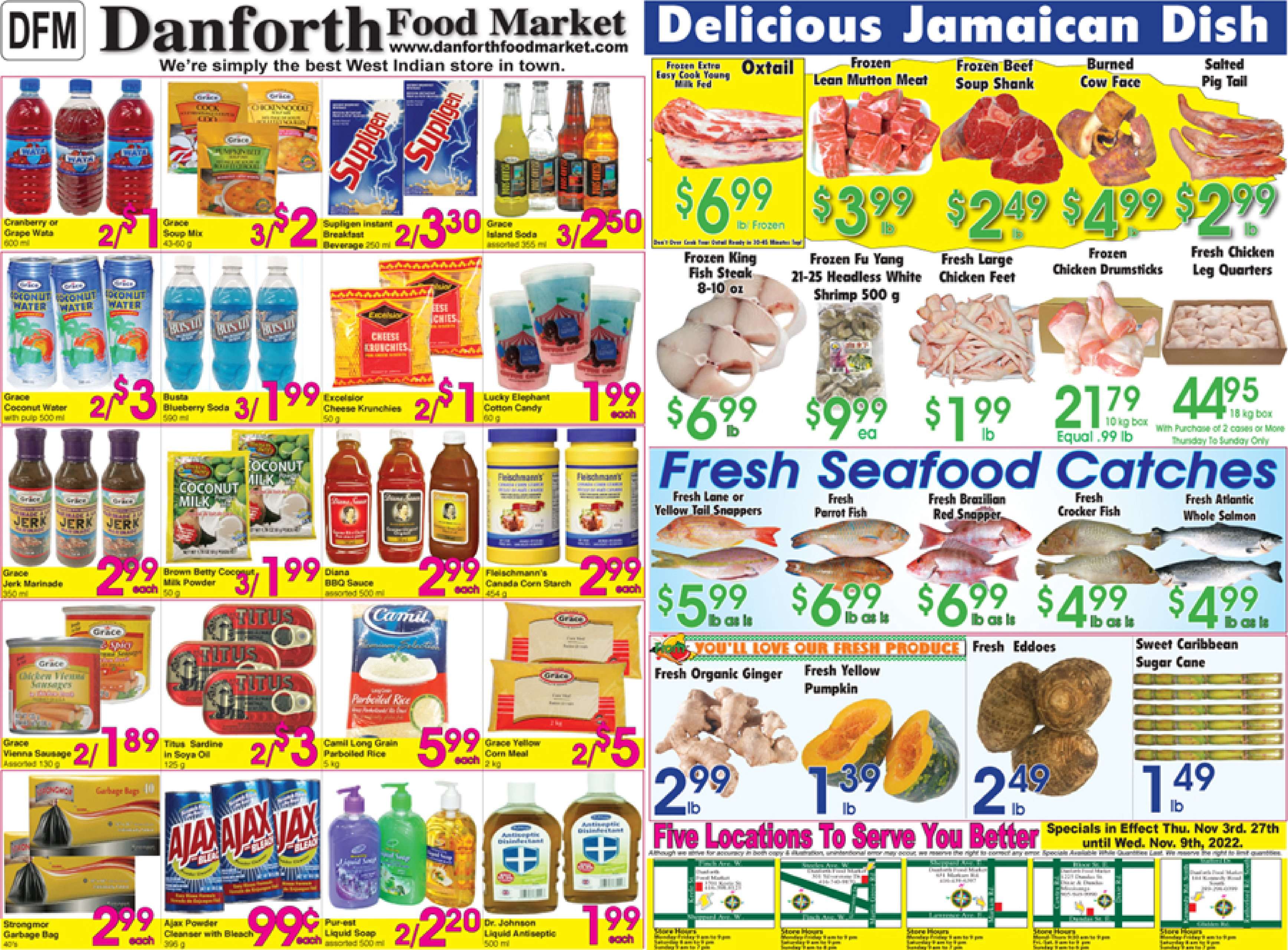 Danforth Food Market Flyer (ON) November 3 - 9 2022