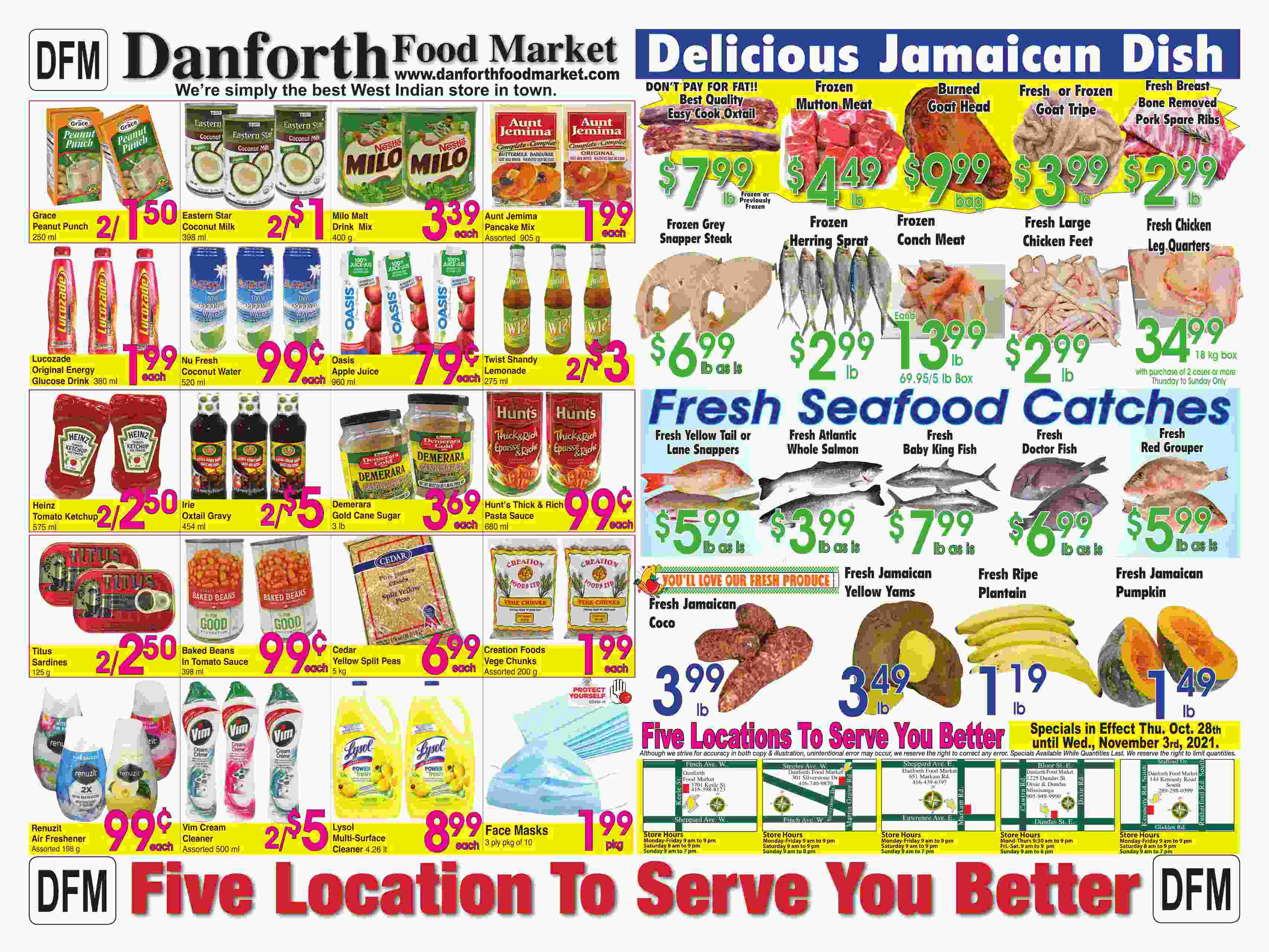 Danforth Food Market Flyer (ON) October 28 - November 3 2021