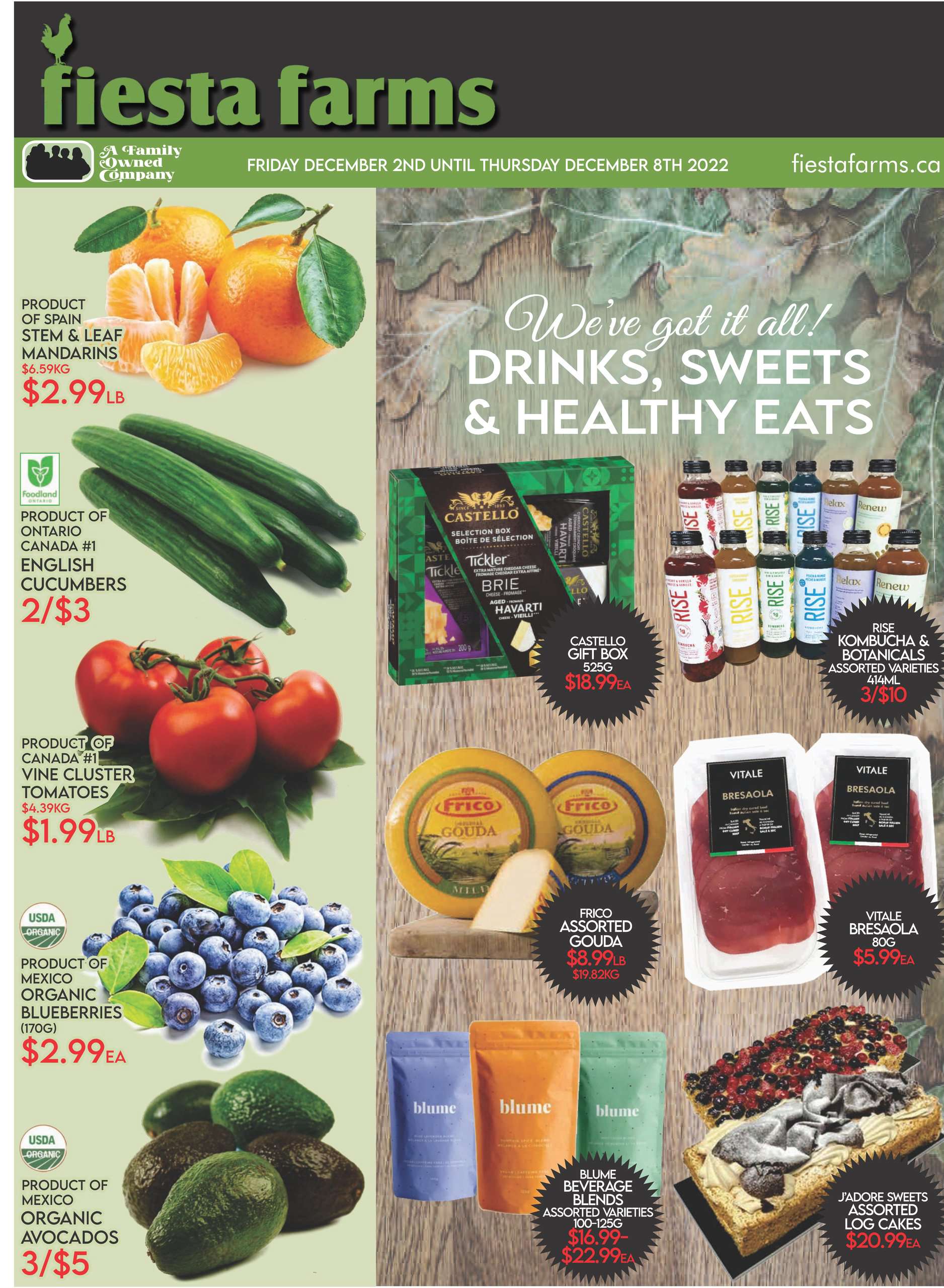 Fiesta Farms Flyer (ON) December 2 - 8 2022