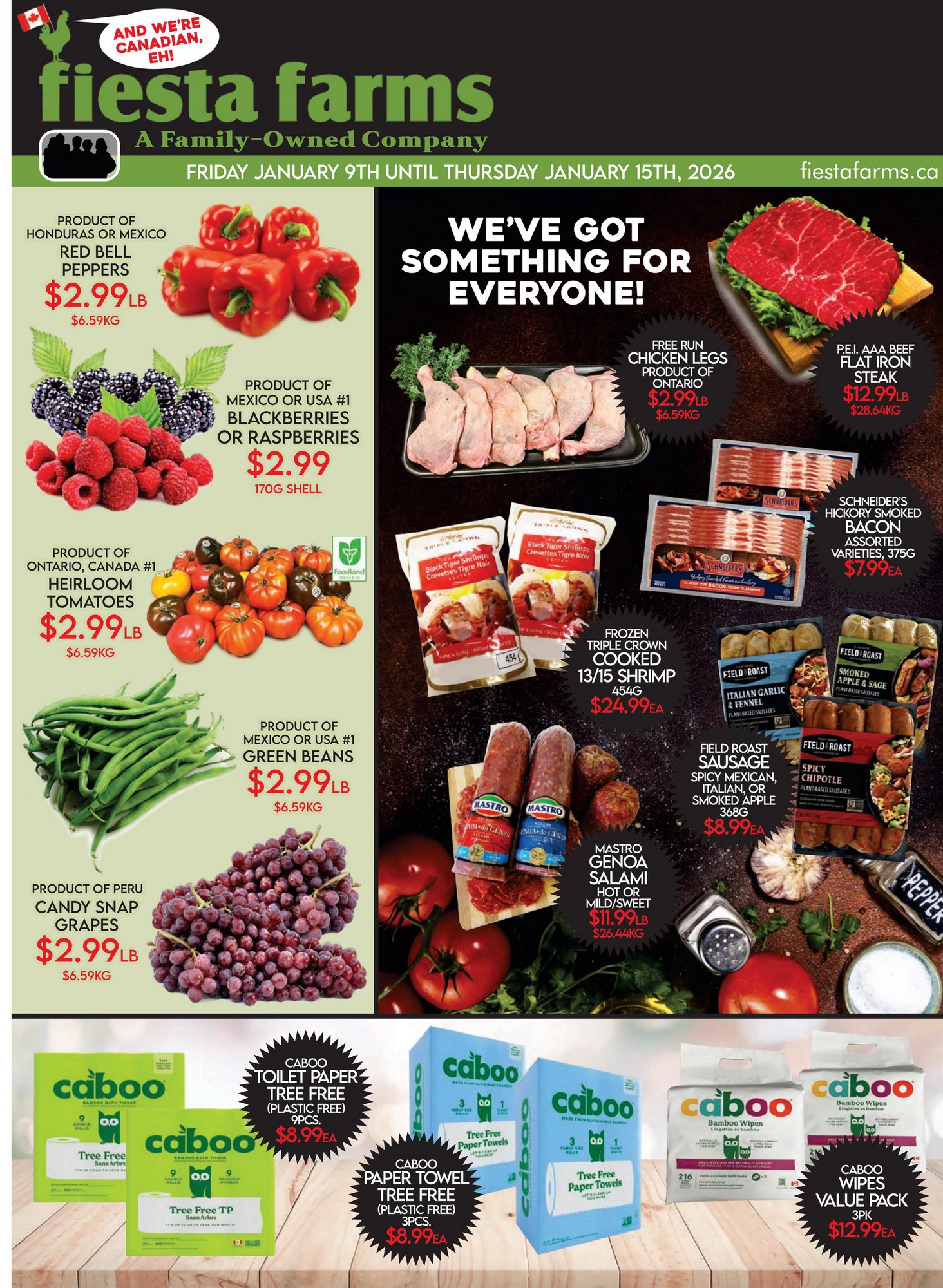 Fiesta Farms Flyer (ON) January 9 - 15 2026