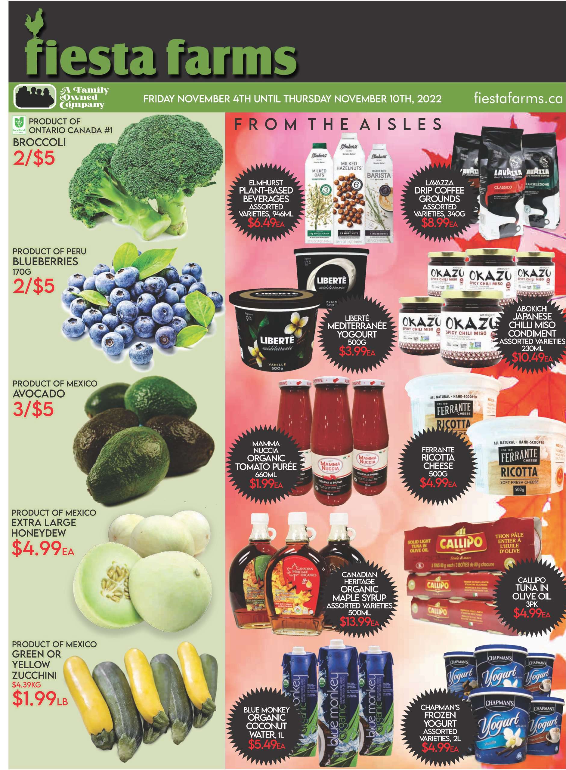 Fiesta Farms Flyer (ON) November 4 - 10 2022