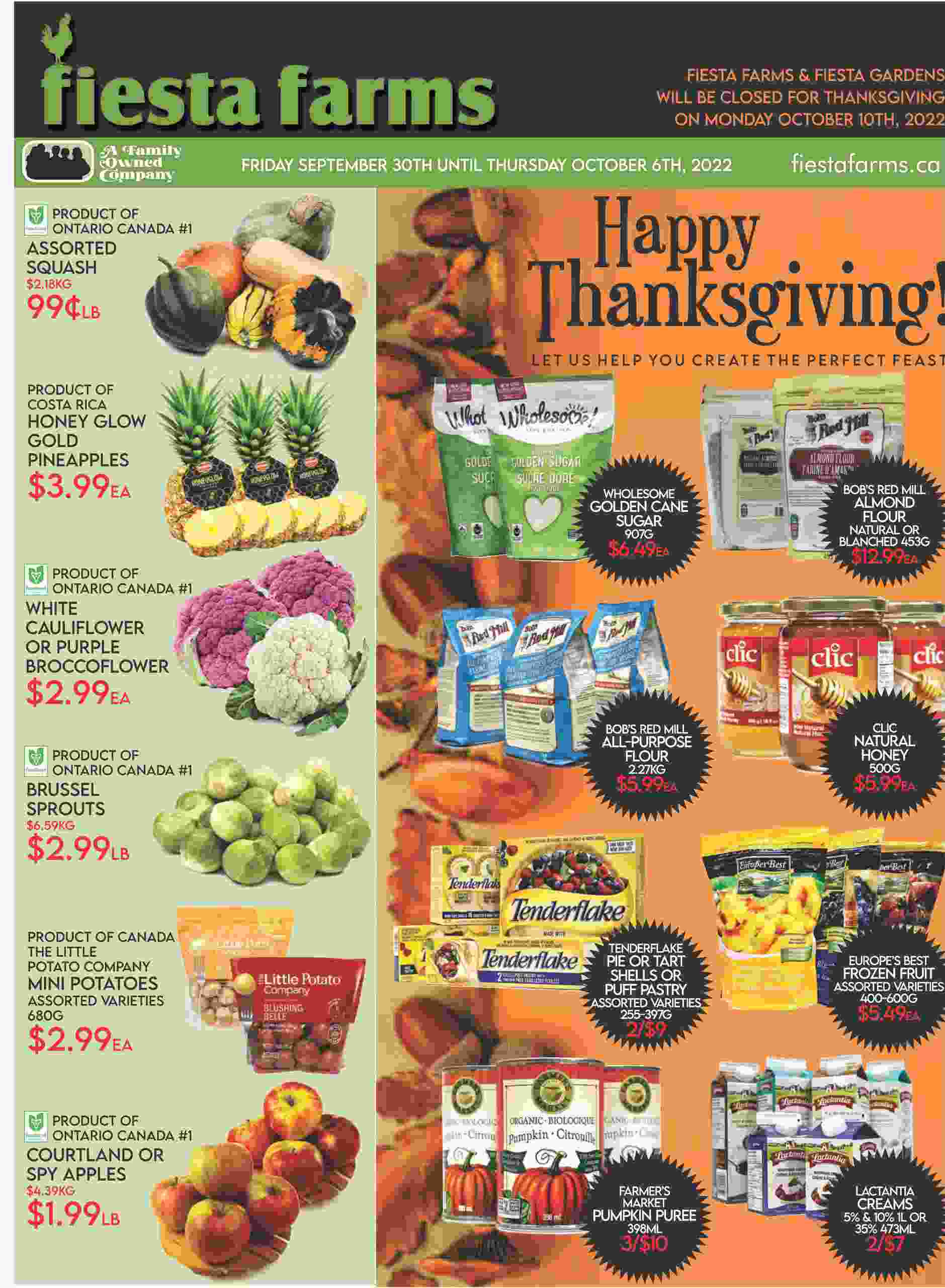 Fiesta Farms Flyer (ON) September 30 - October 6 2022