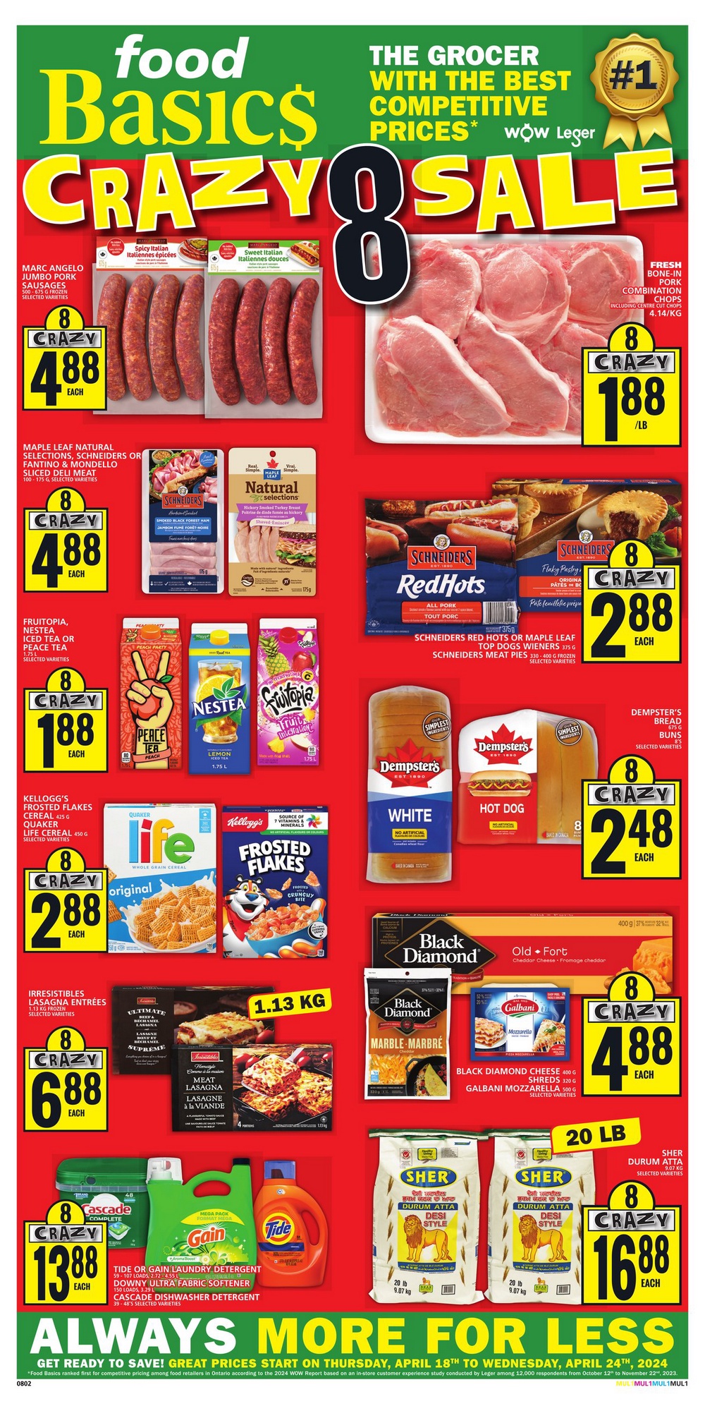 Food Basics Flyer (ON) April 18 - 24 2024