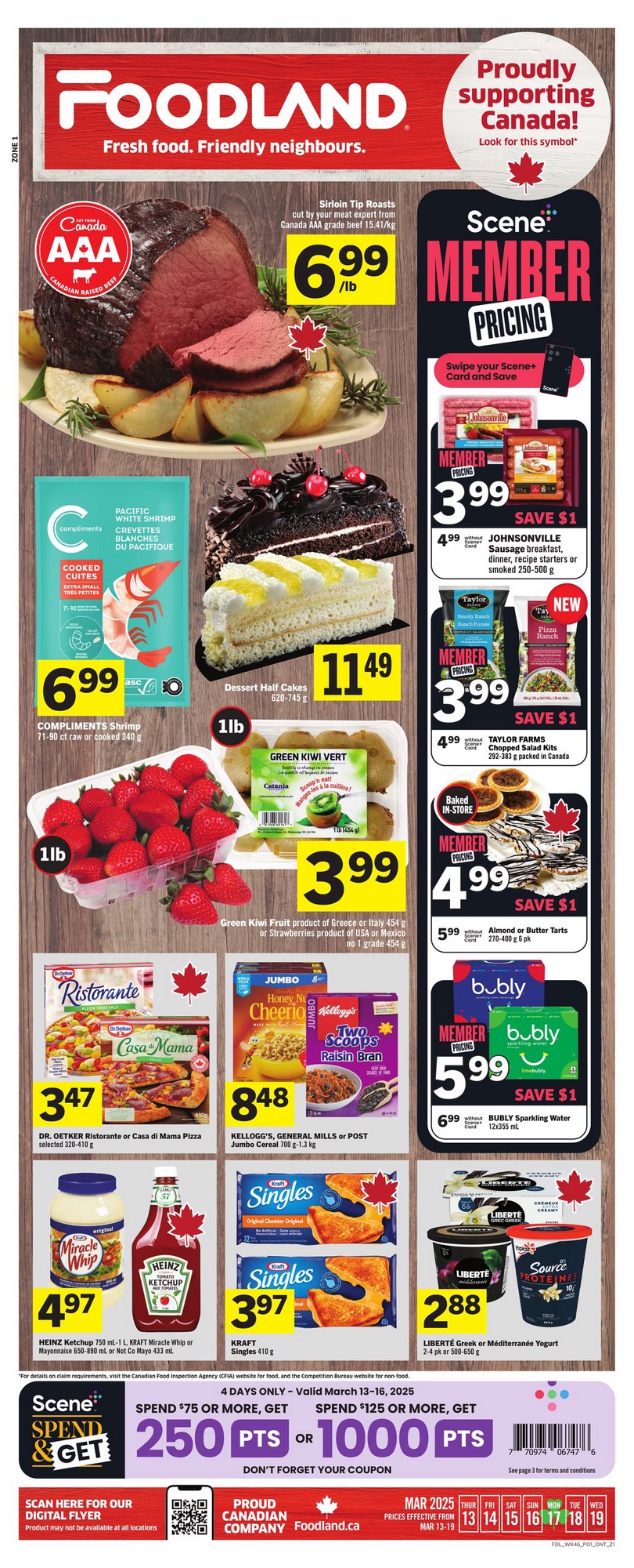 Foodland Flyer (ON) March 13 - 19 2025
