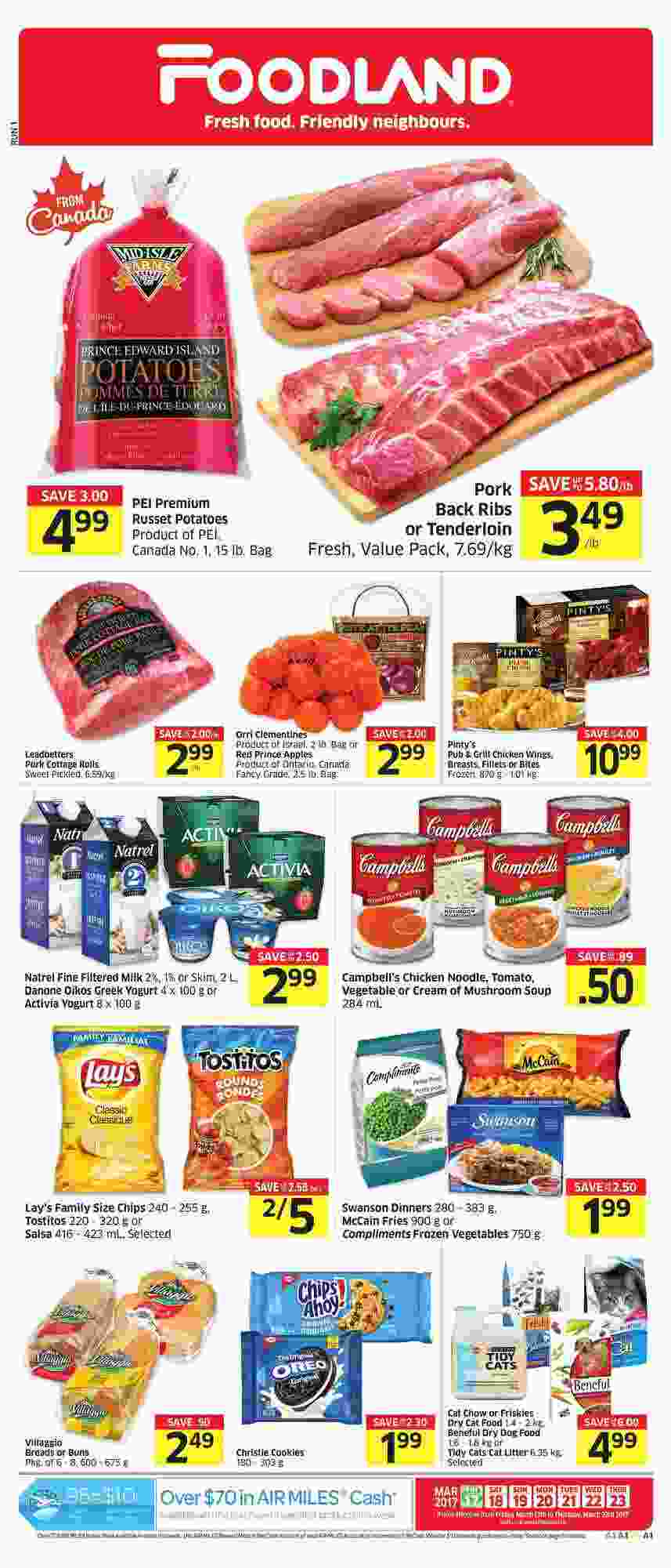 Foodland Ontario Flyer (ON) March 17 - 23 2017