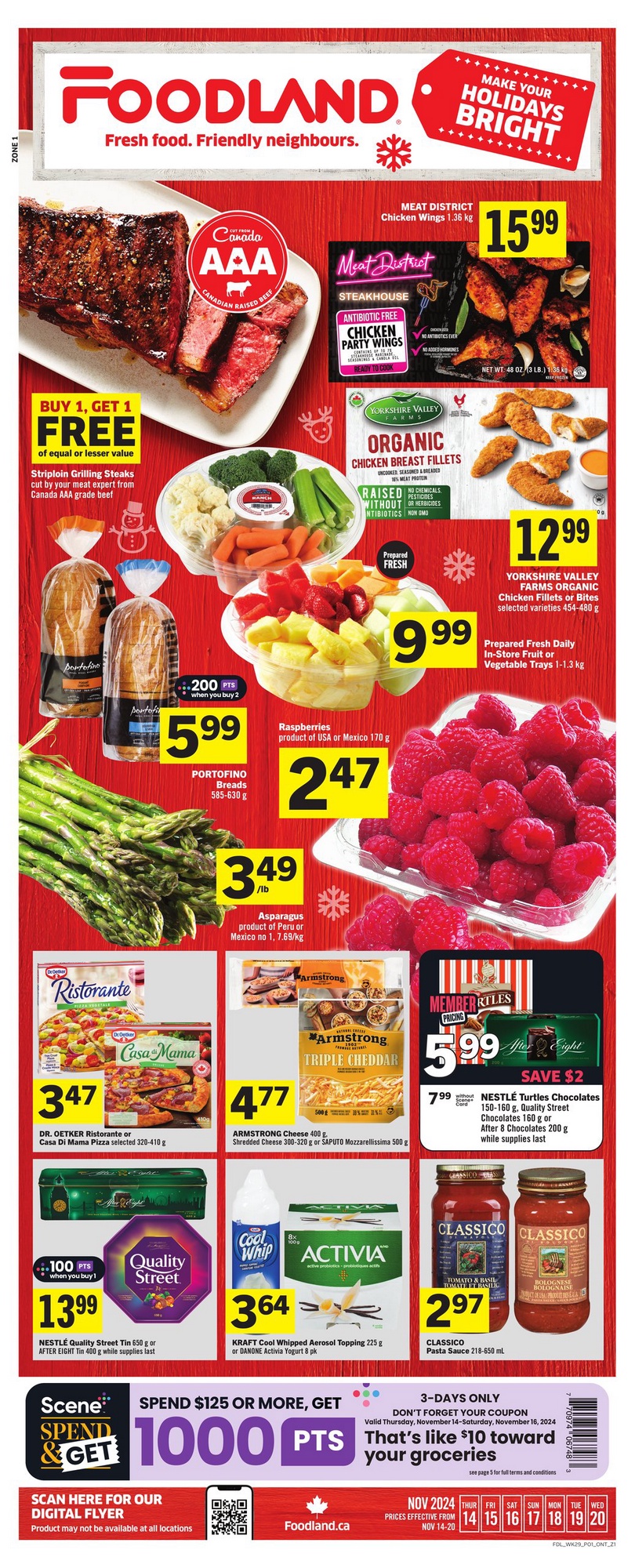 Foodland Flyer (ON) November 14 - 20 2024