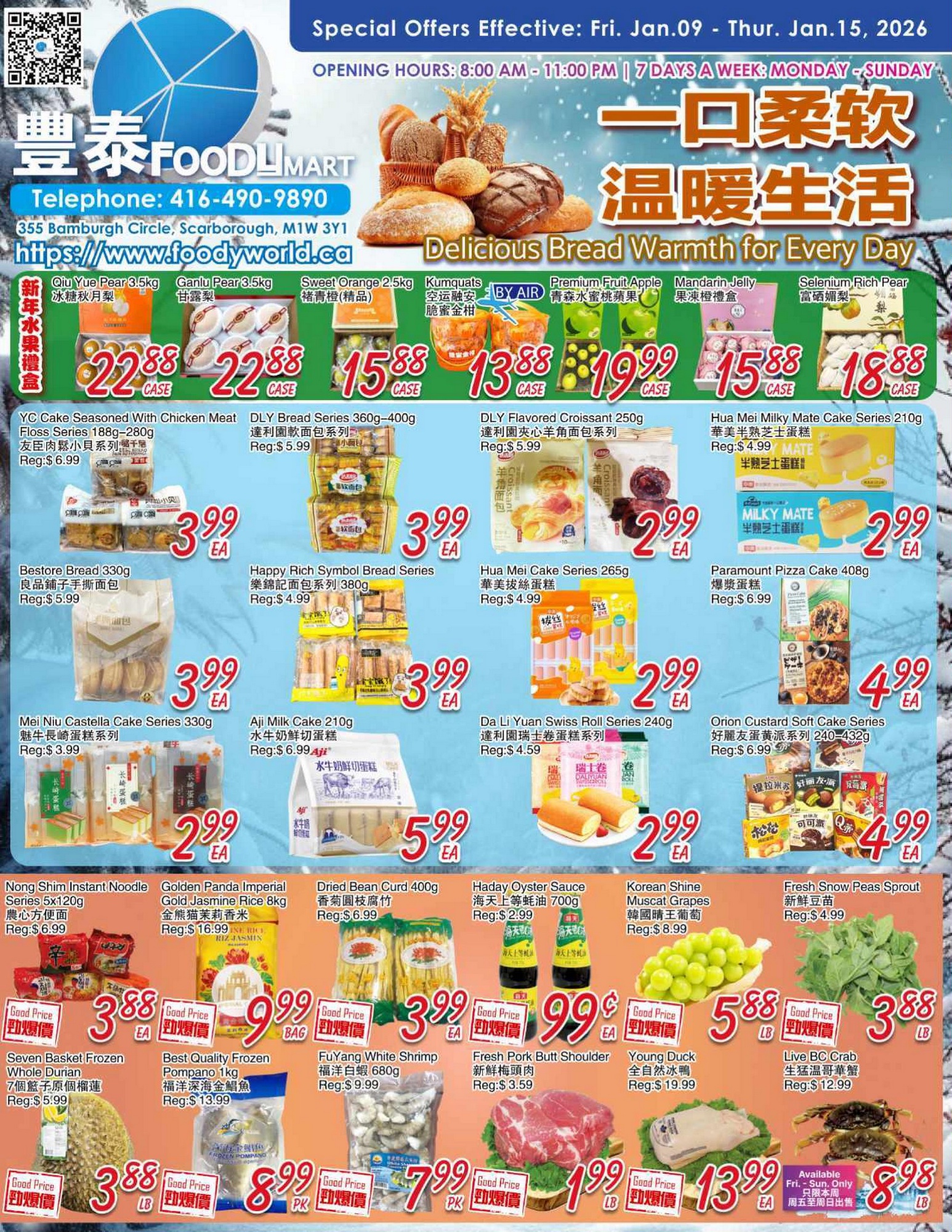 Foody Mart Flyer (ON) January 9 - 15 2026