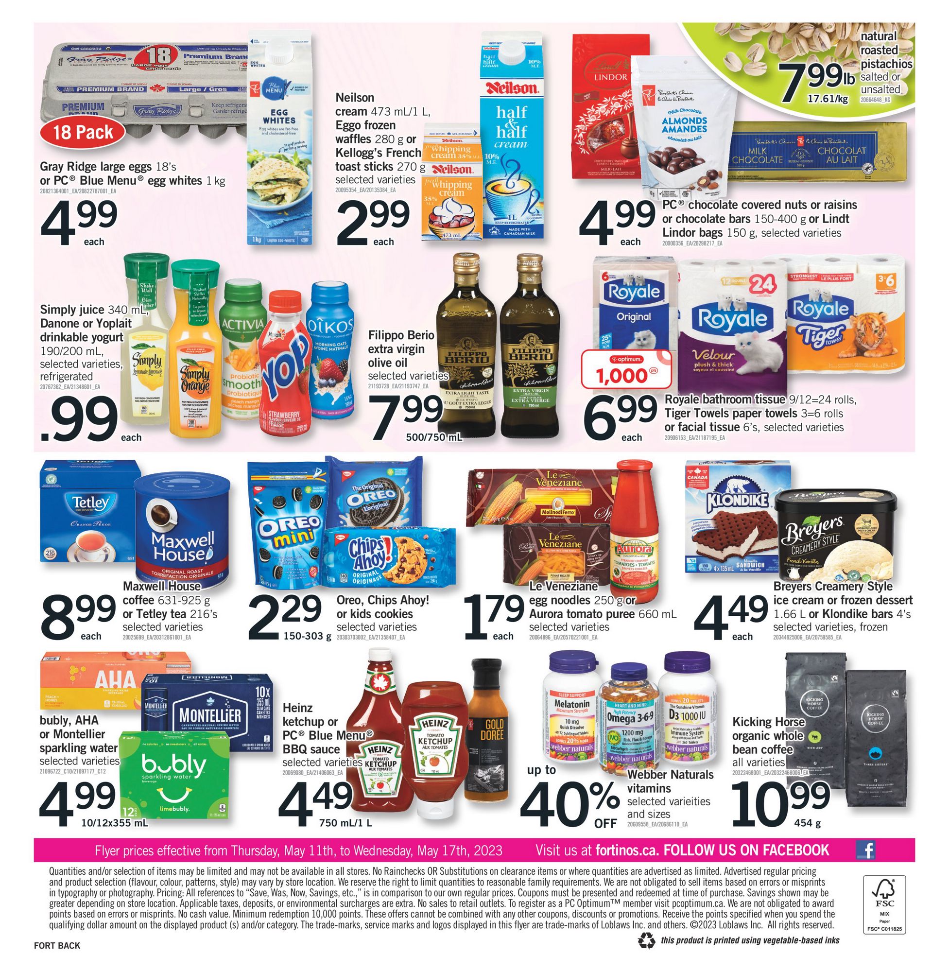 Fortino's Flyer (ON) May 11 - 17 2023