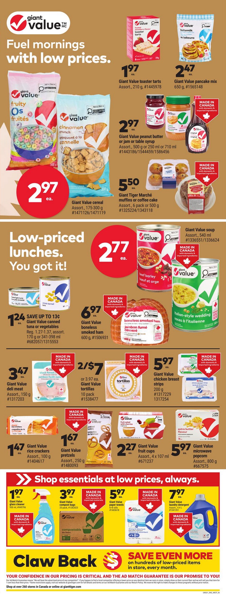 Giant Tiger Flyer (AB) December 25 - 30 2025