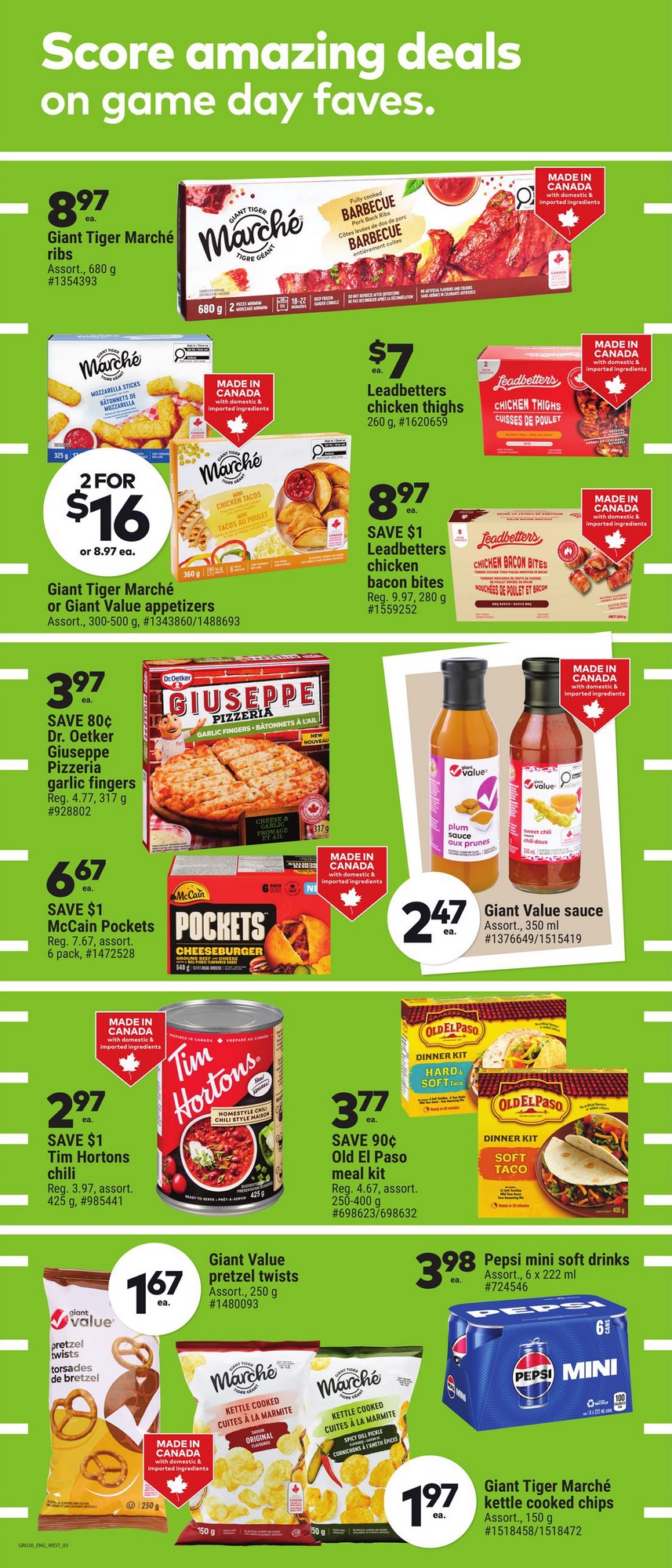 Giant Tiger Flyer (AB) January 28 - February 3 2026