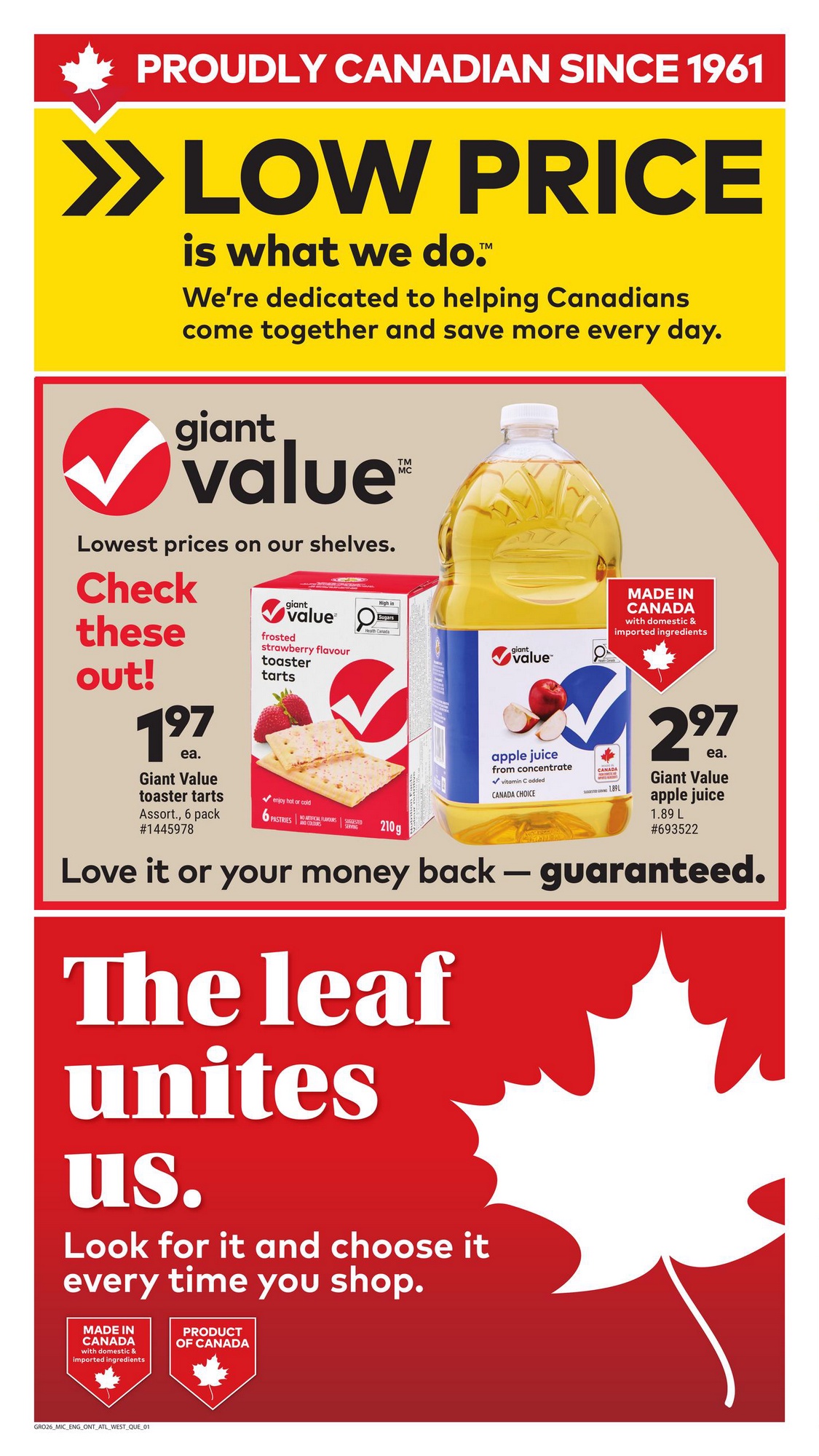 Giant Tiger Flyer (AB) January 28 - February 3 2026