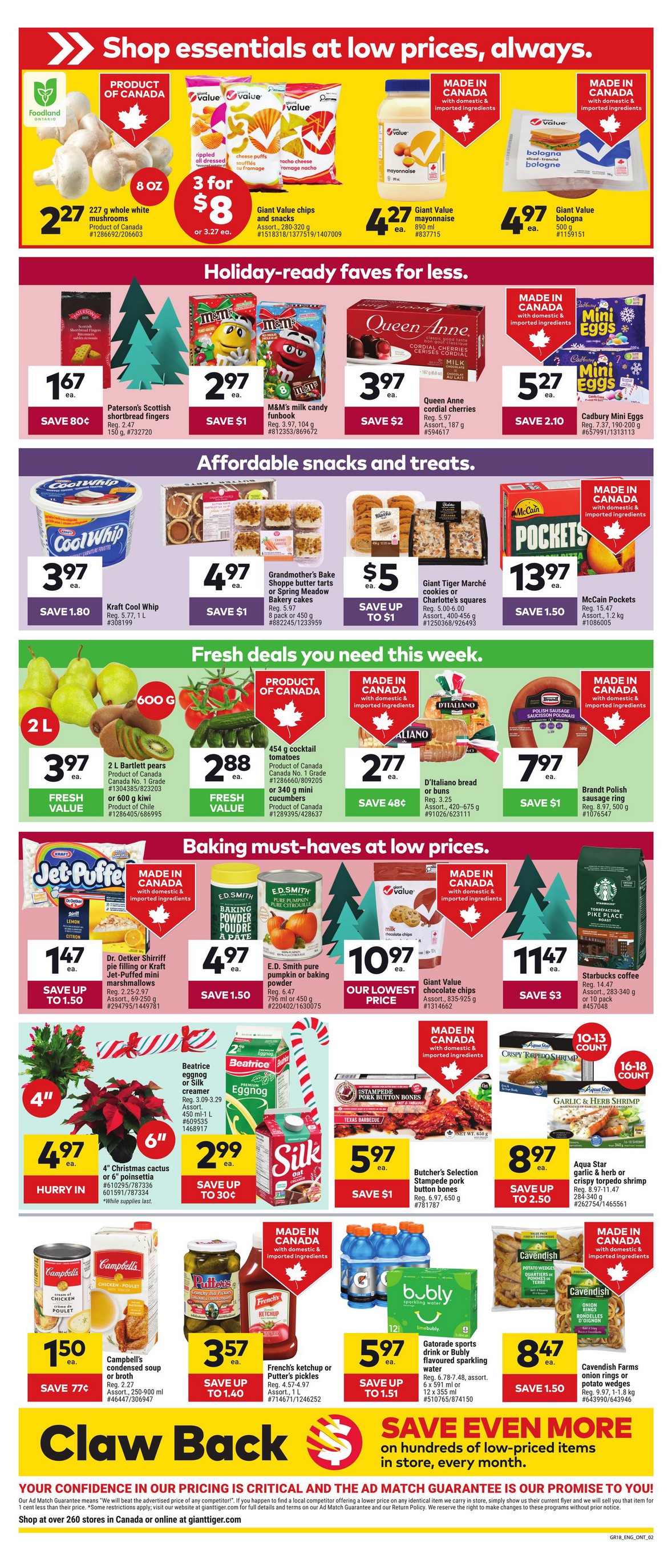 Giant Tiger Flyer (ON) December 3 - 9 2025