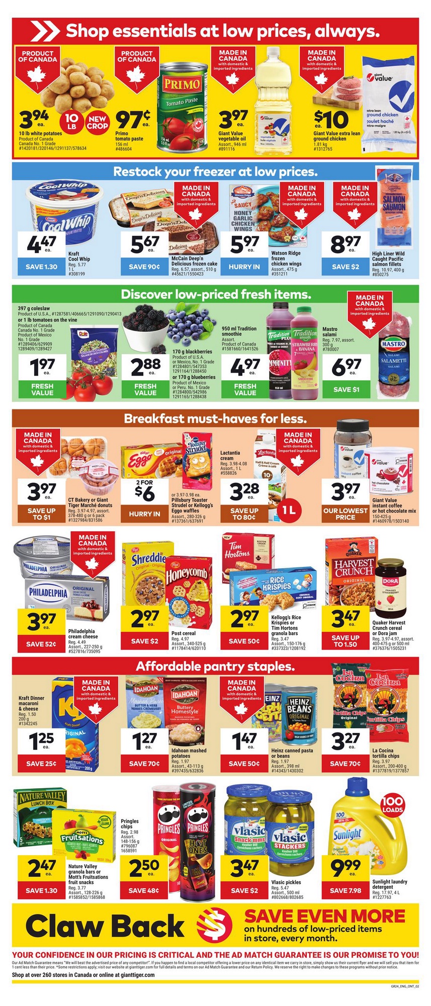 Giant Tiger Flyer (ON) January 14 - 20 2026