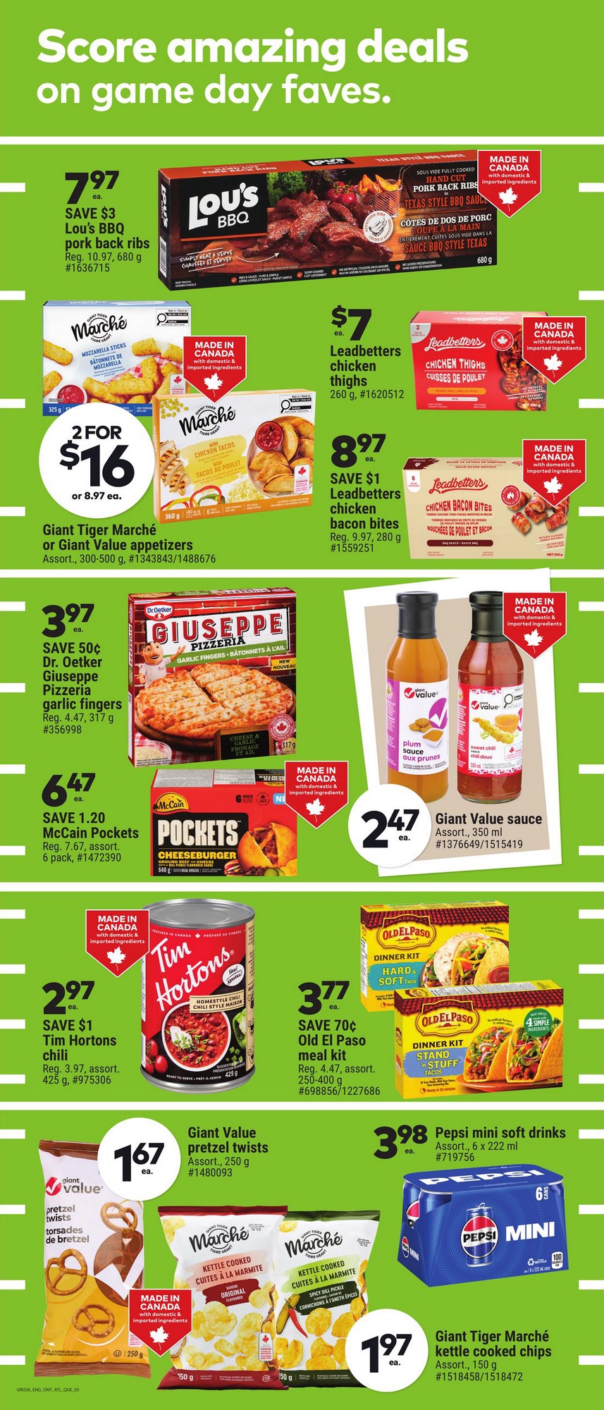 Giant Tiger Flyer (ON) January 28 - February 3 2026