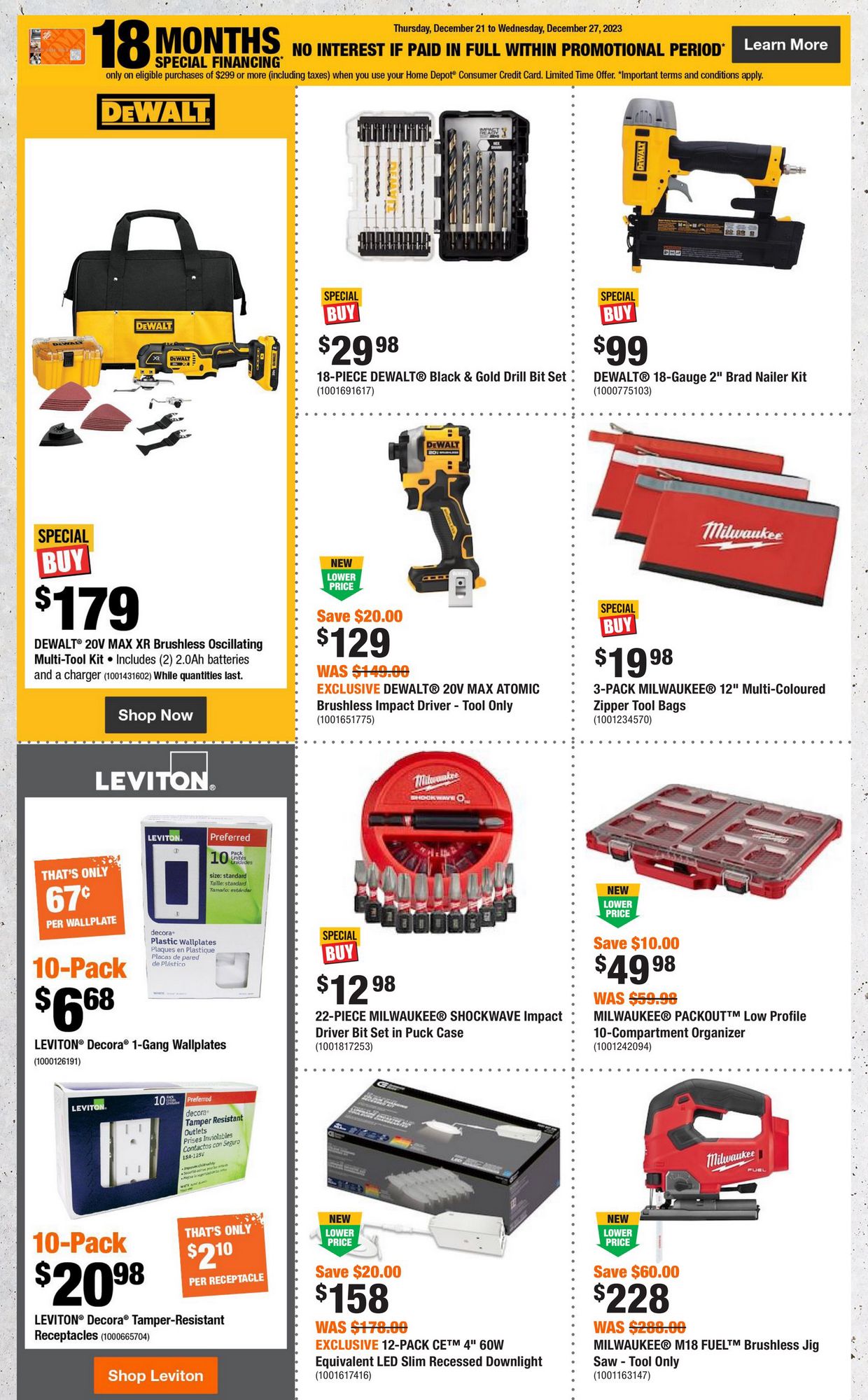 Home Depot Flyer (ON) December 21 - 27 2023