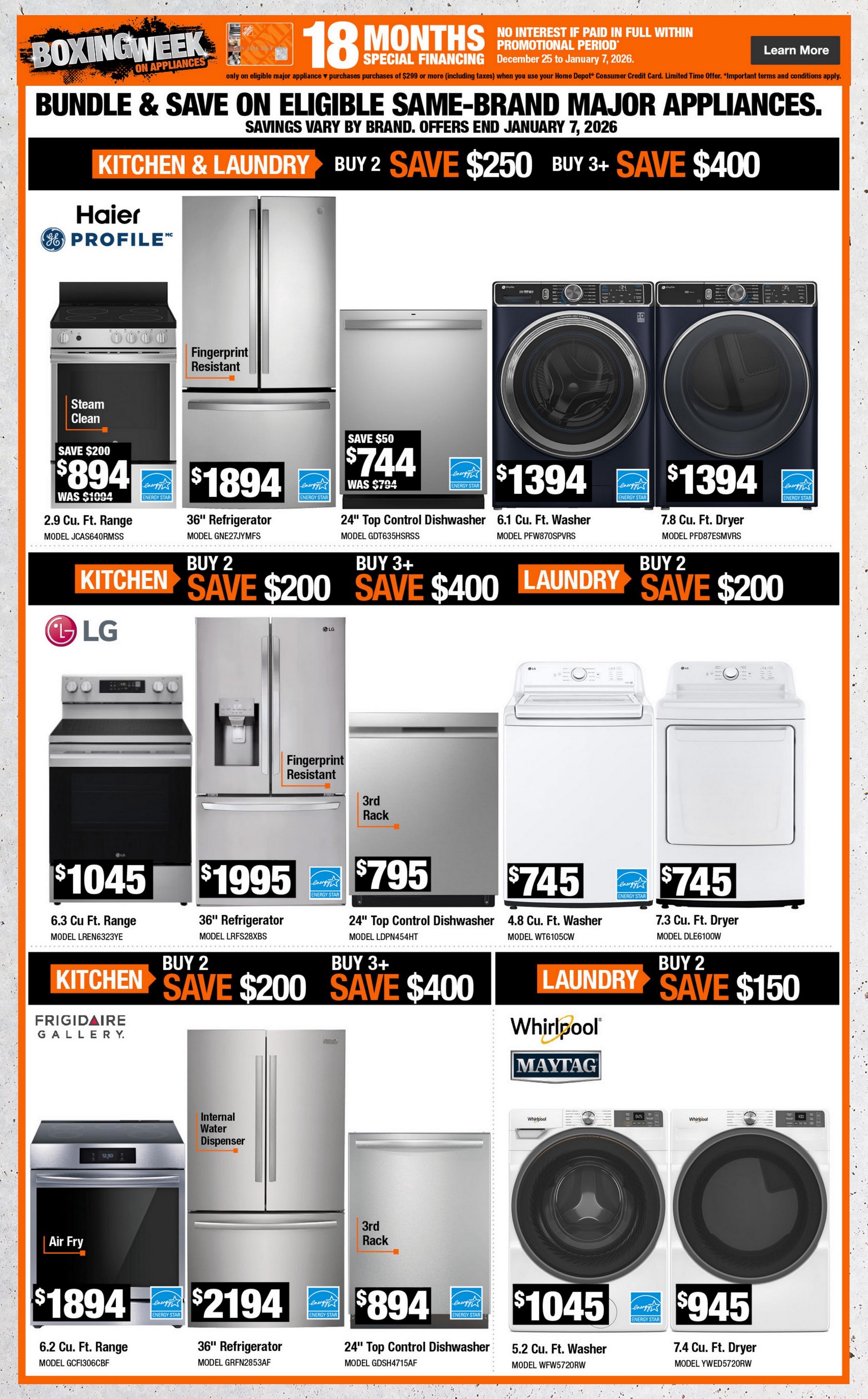 Home Depot Flyer (ON) January 1 - 14 2026