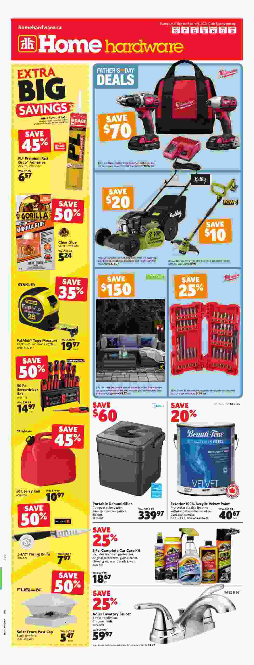 Home Hardware Flyer (ON) June 10 - 16 2021