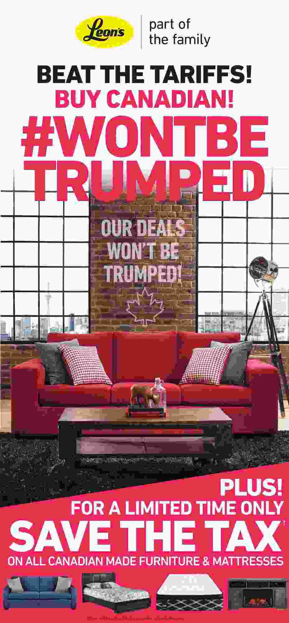 Leon's Flyer (ON) Beat The Tariffs July 4 - 18 2018