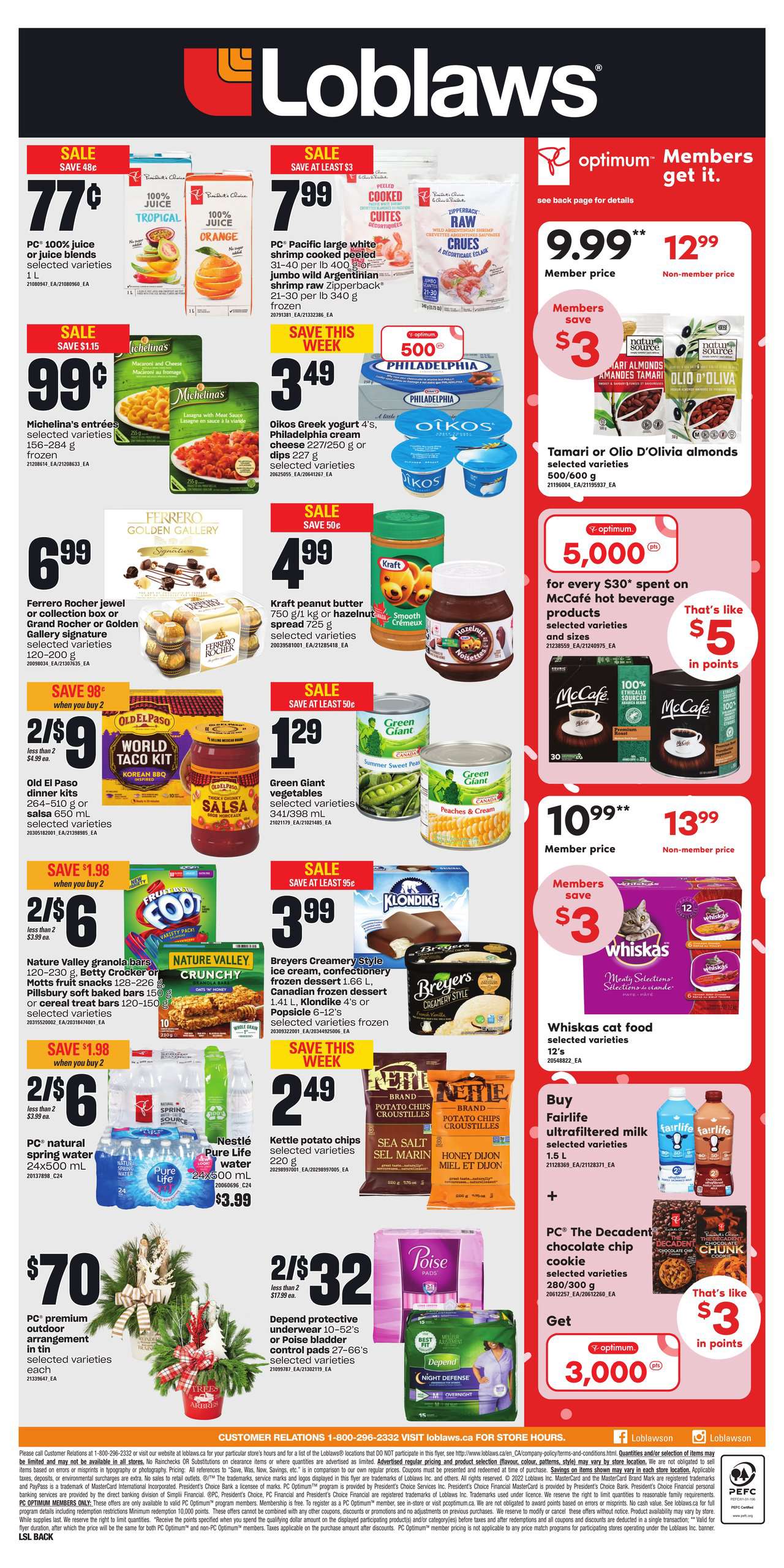 Loblaws Flyer (ON) December 1 - 7 2022