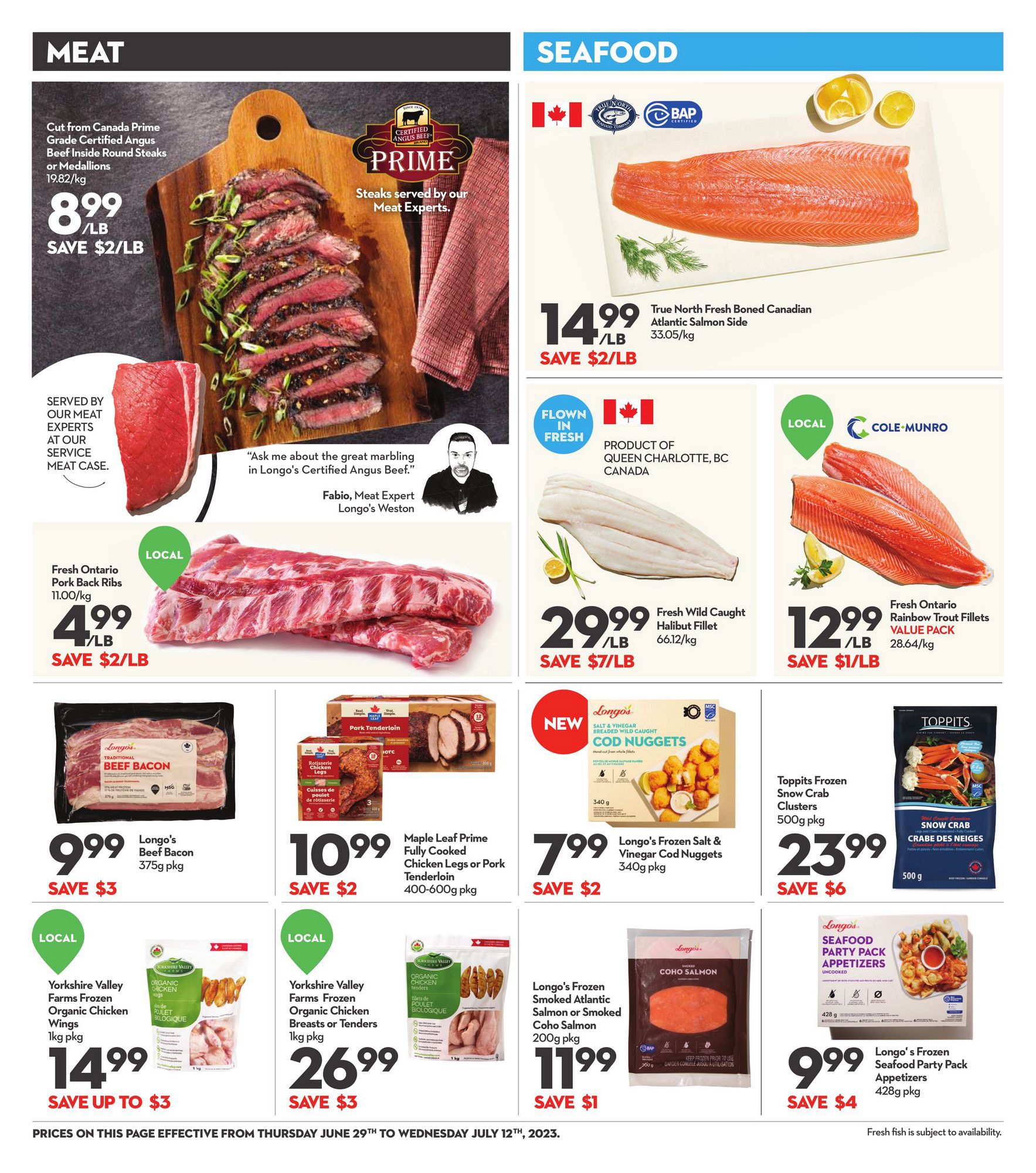 Longos Flyer (ON) Happy Canada Day June 29 - July 5 2023