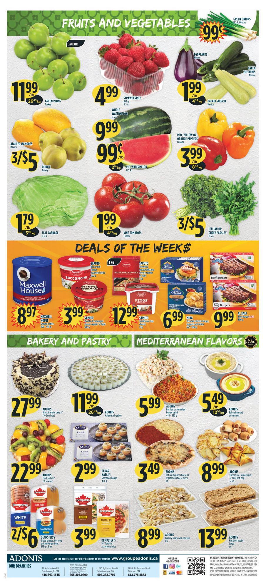 Marche Adonis Flyer (ON) April 27 - May 3 2023