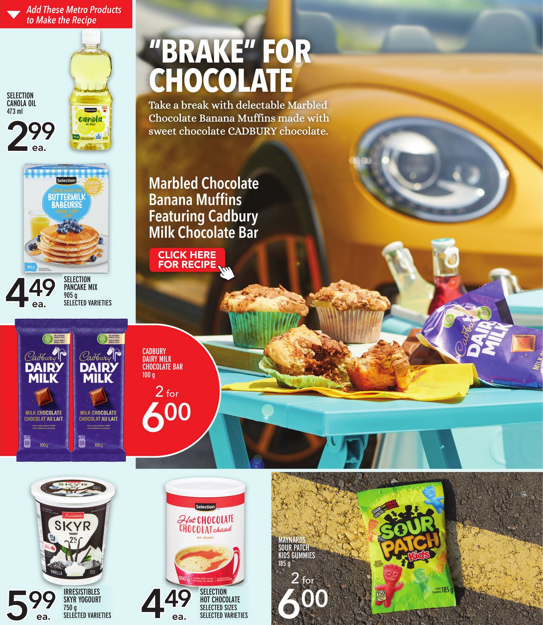 Metro Flyer (ON) Snack July 6 - 19 2023