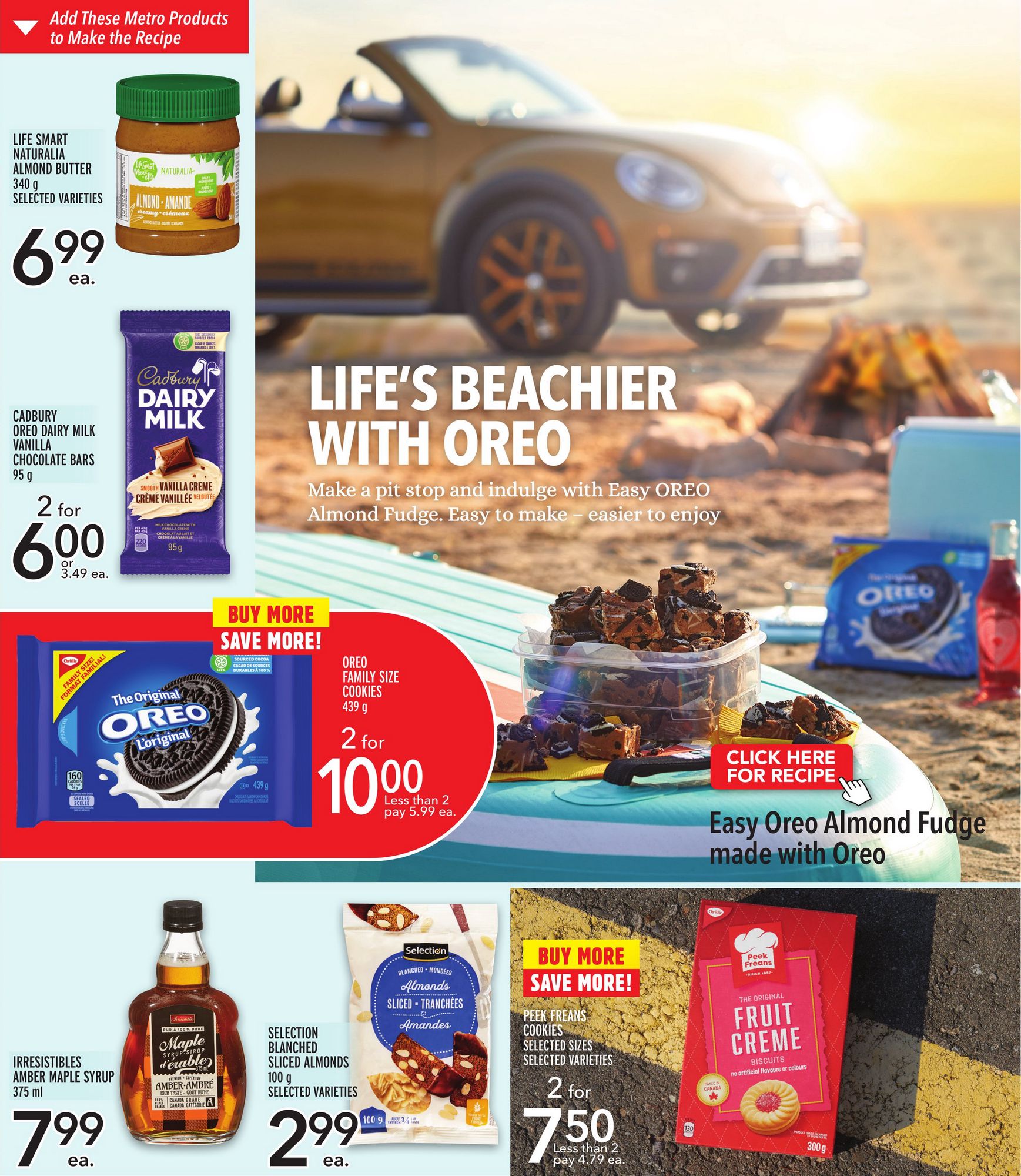 Metro Flyer (ON) Snack July 6 - 19 2023