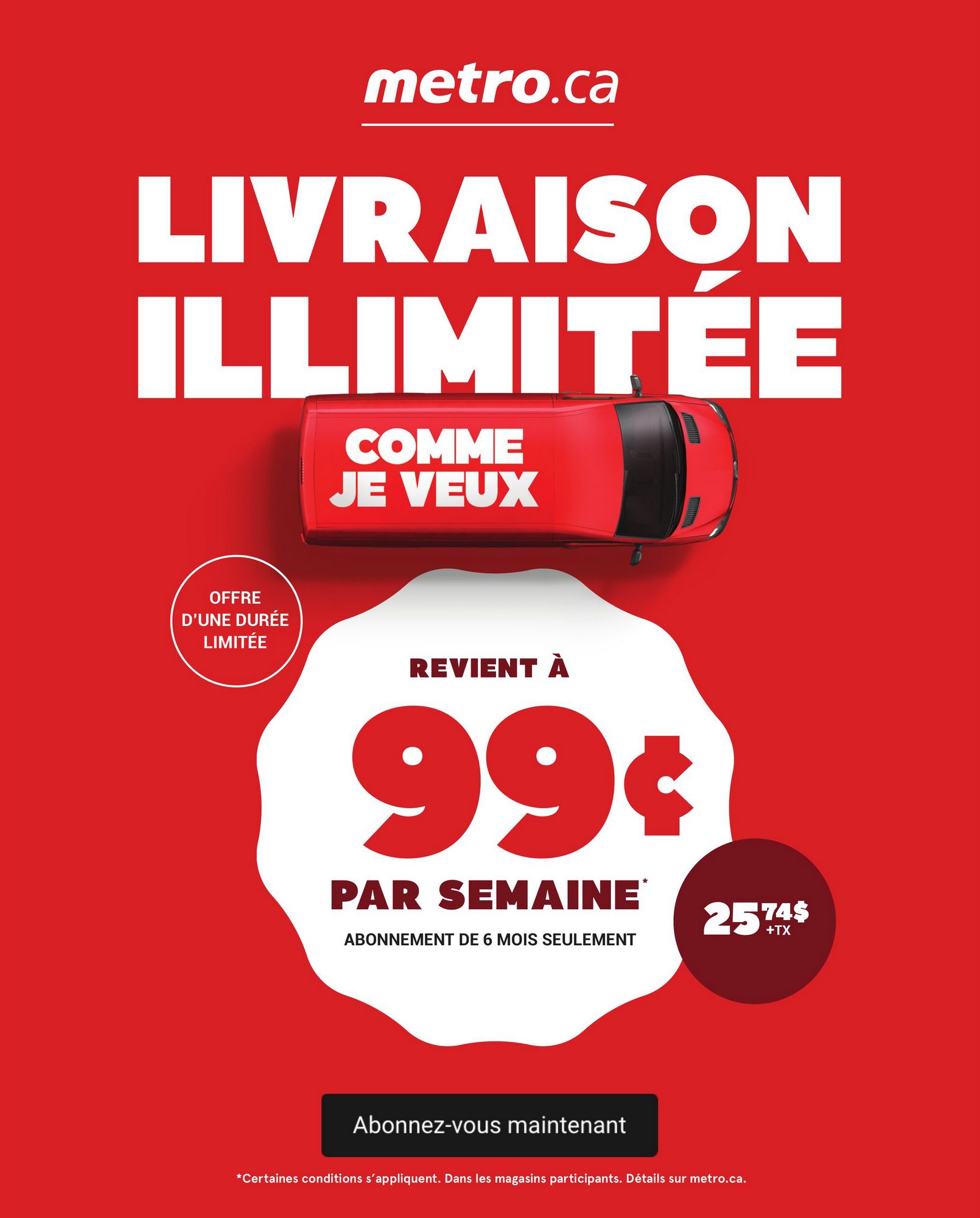 Circulaire Metro Mars 2 - 9 2023