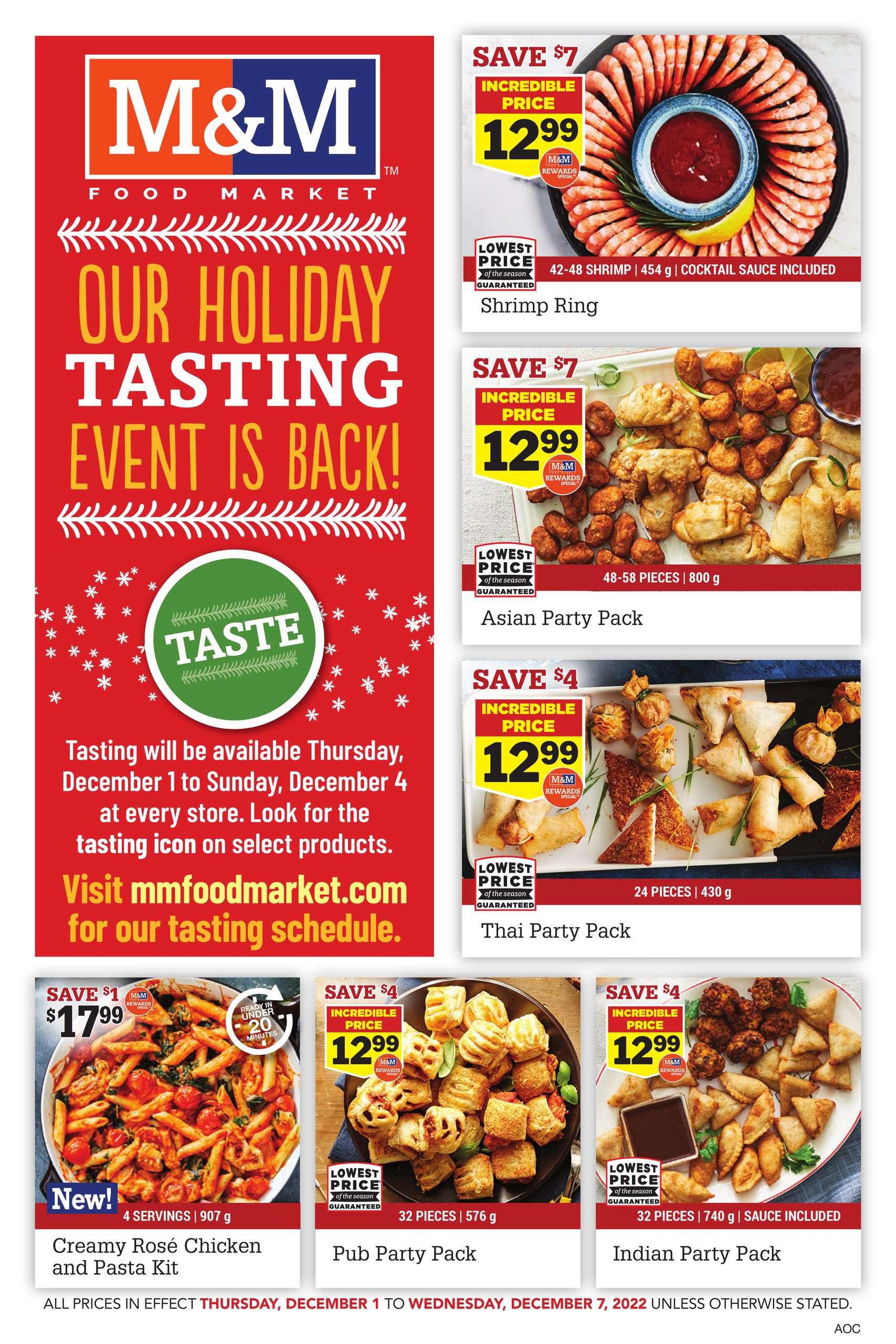 M&M Food Market Flyer (ON) December 1 - 7 2022