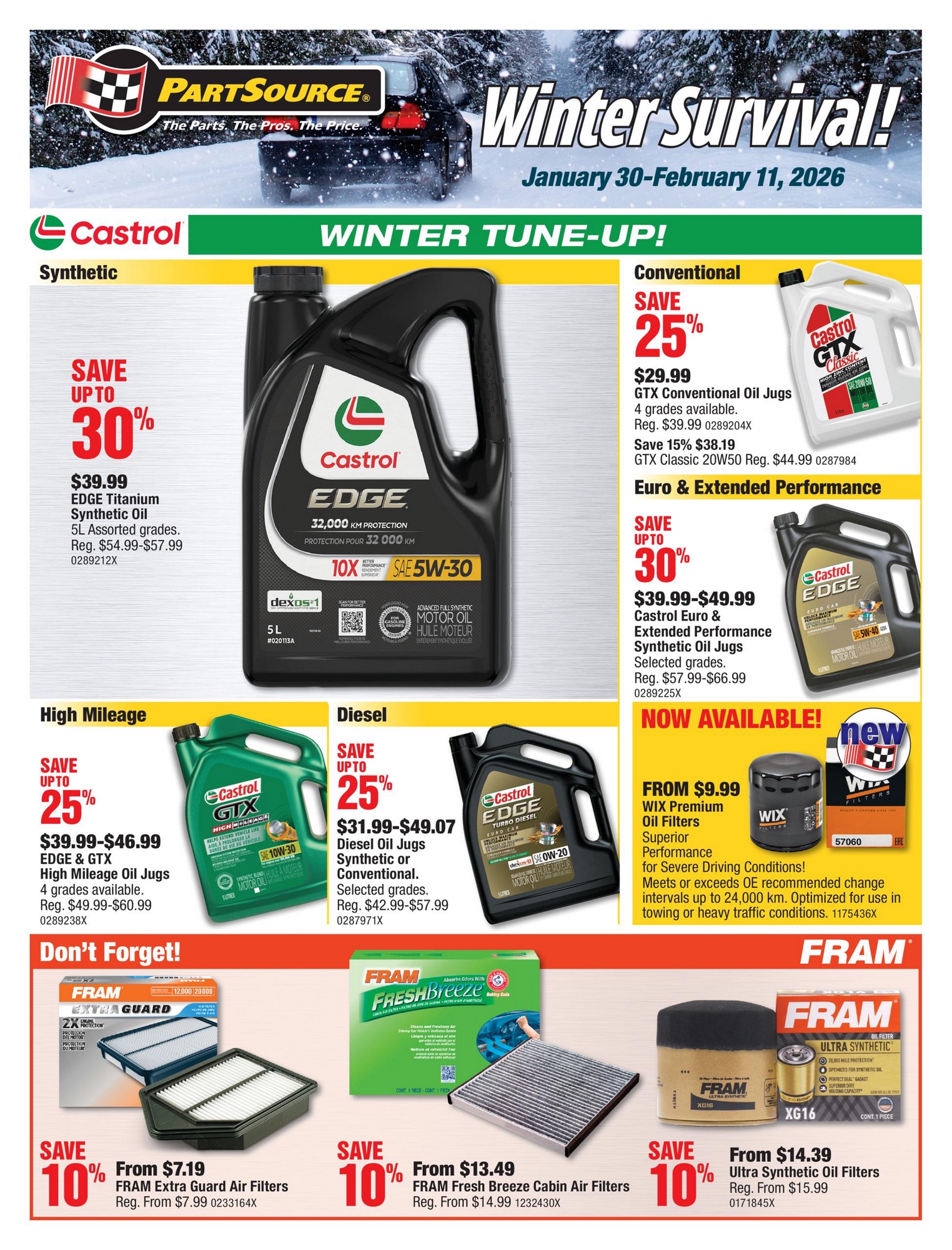 PartSource Flyer (ON) January 30 - February 11 2026