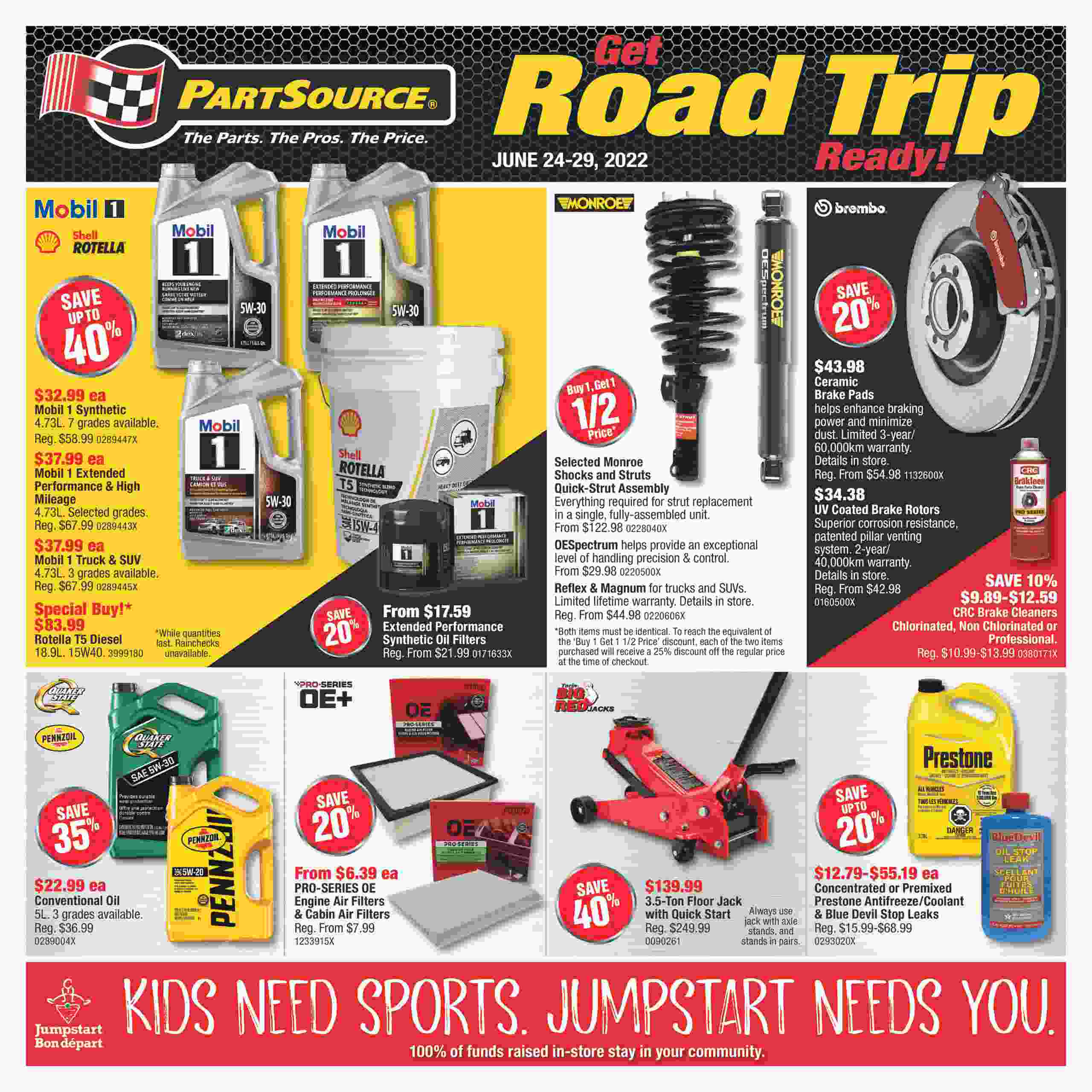 PartSource Flyer (ON) June 24 - 29 2022