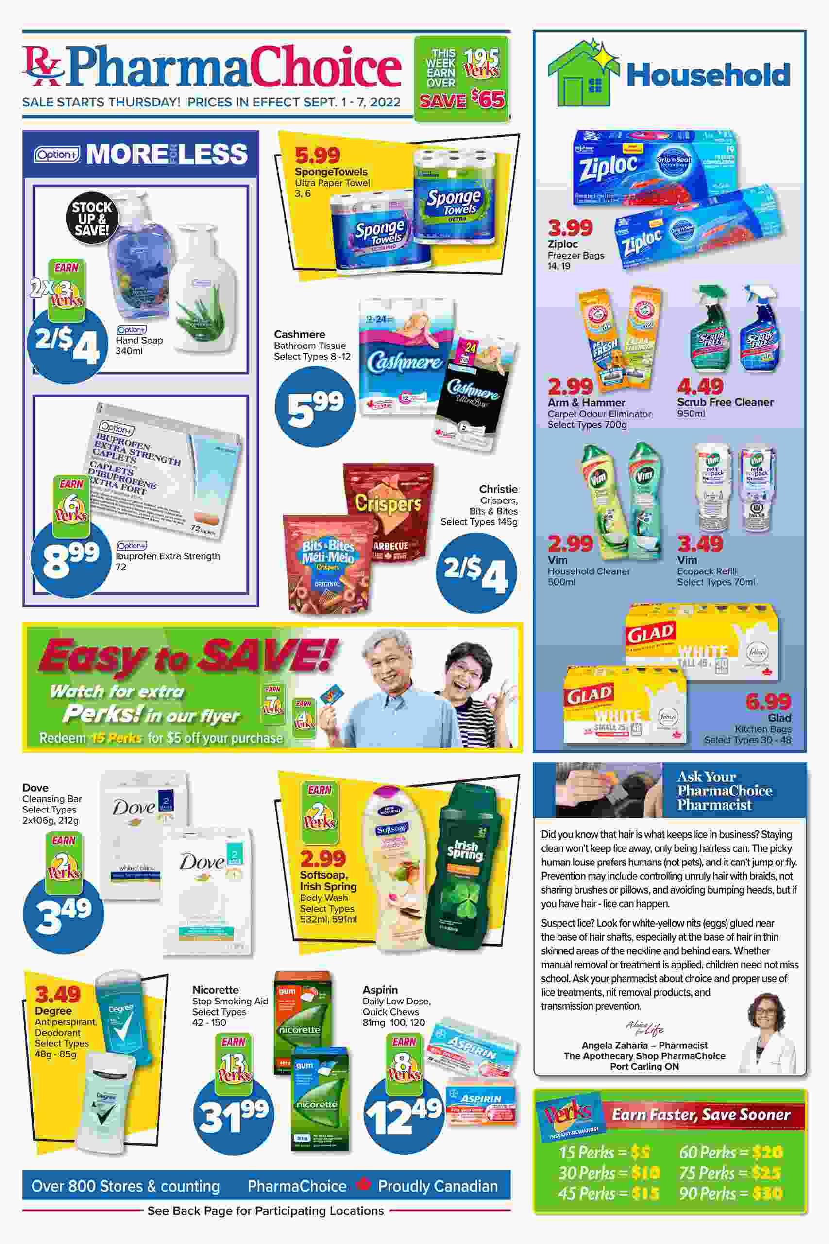 PharmaChoice Flyer (ON) September 1 - 7 2022