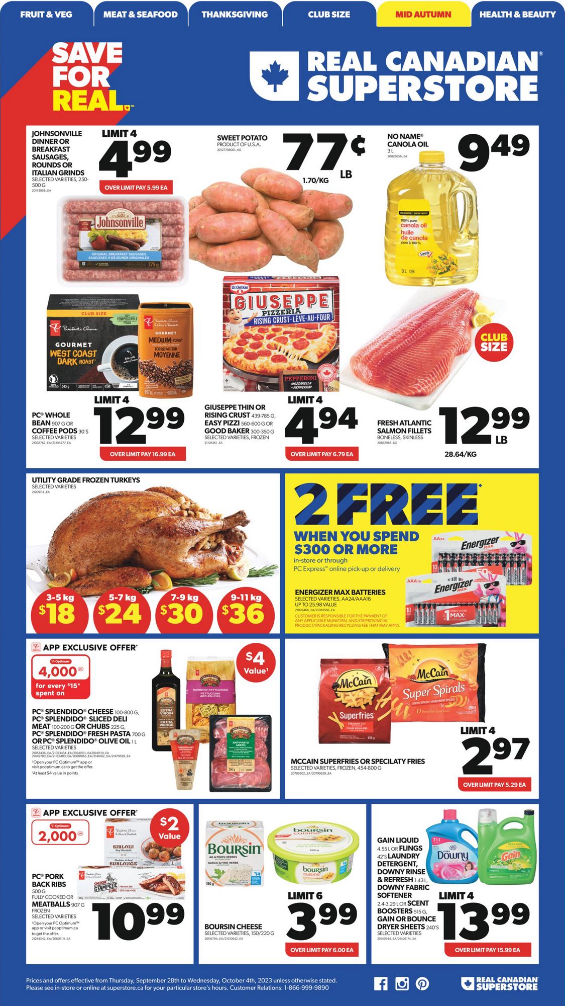 Real Canadian Superstore Flyer (AB) September 28 - October 4 2023