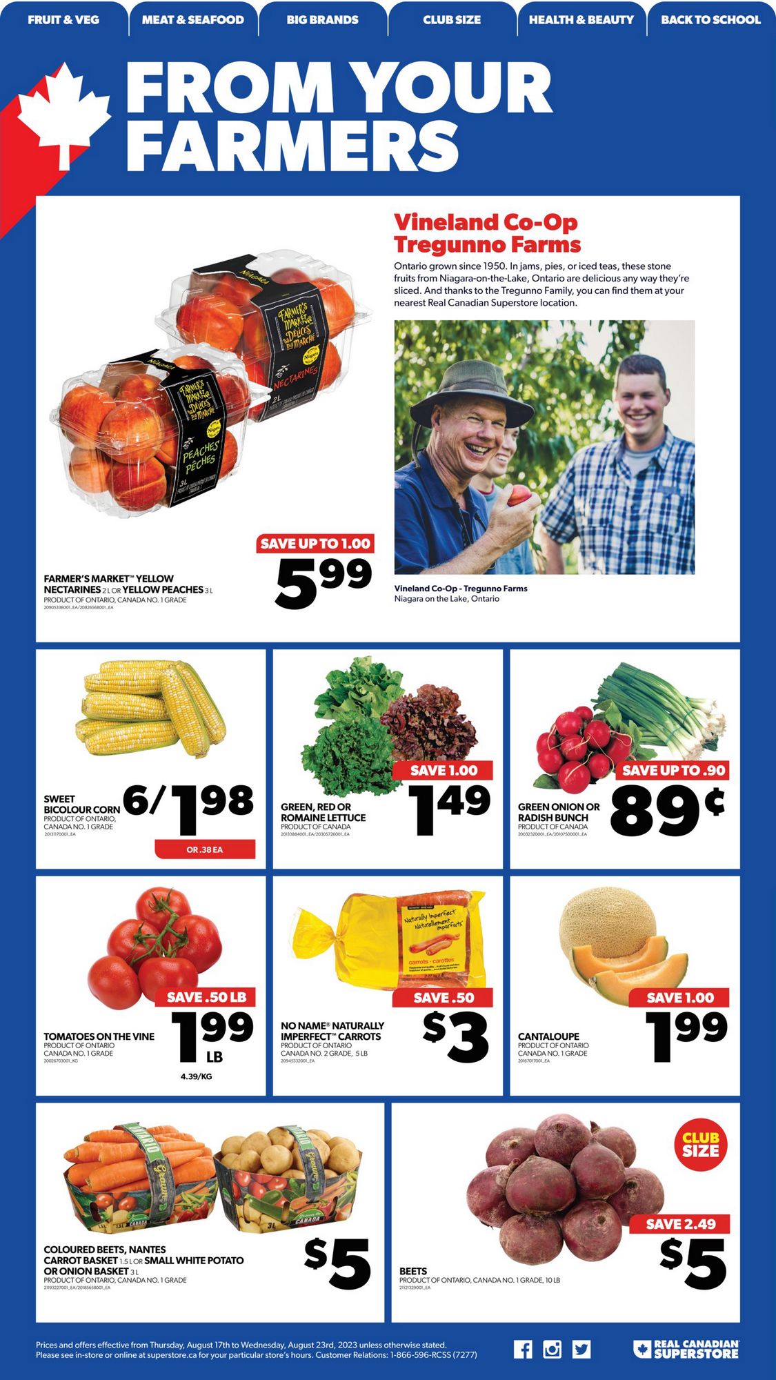 Real Canadian Superstore Flyer (ON) August 17 - 23 2023