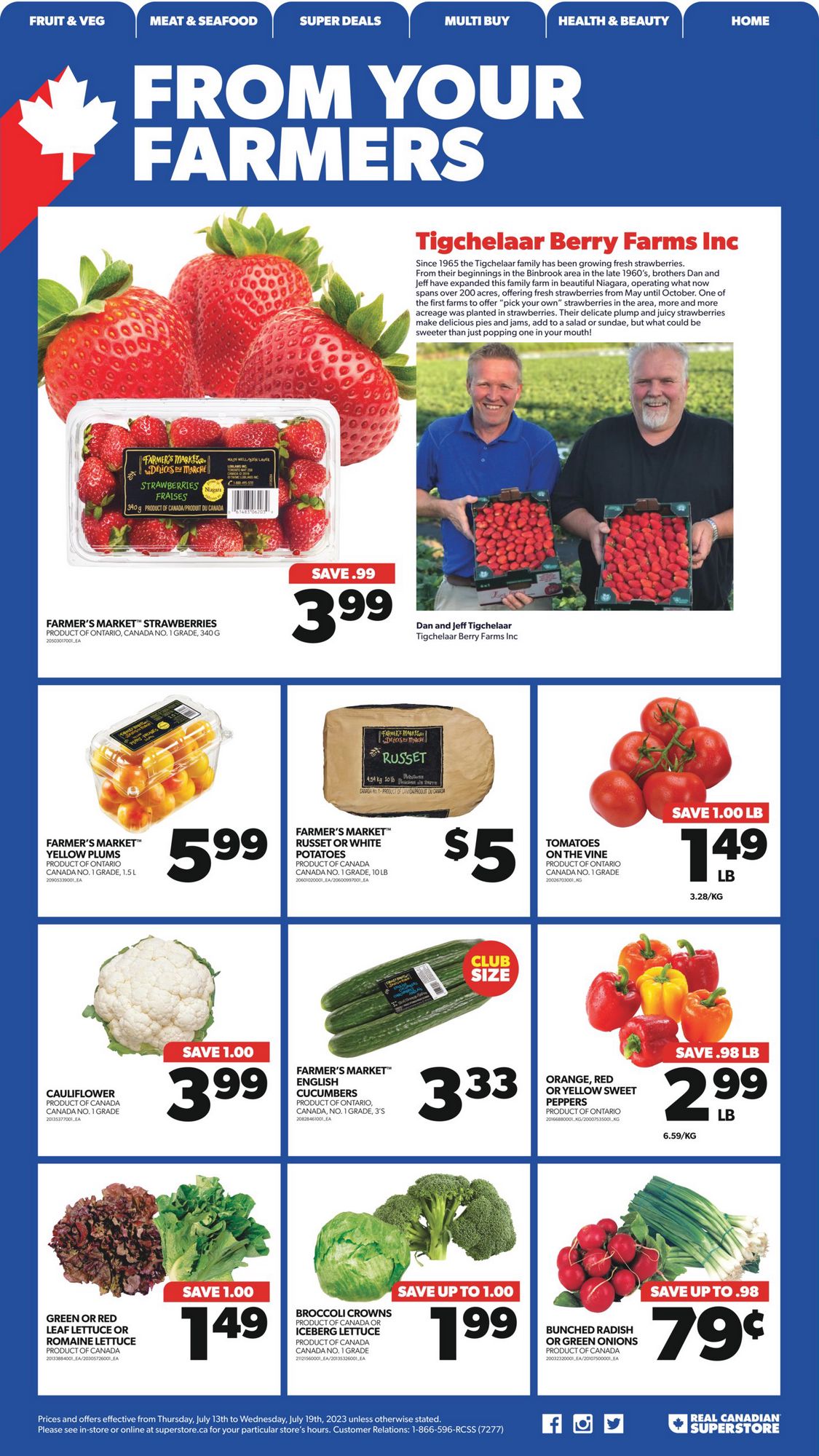 Real Canadian Superstore Flyer (ON) July 13 - 19 2023