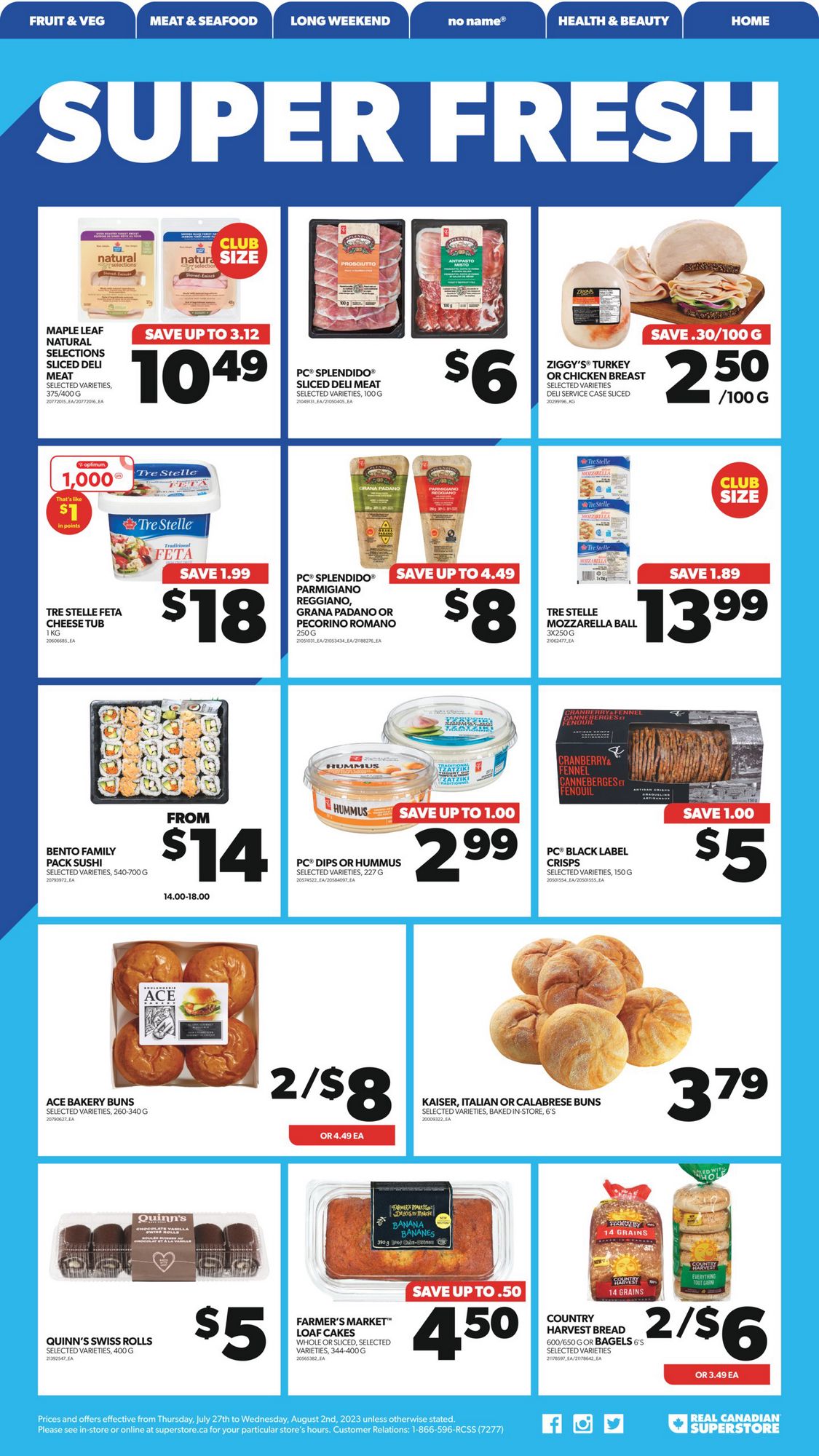 Real Canadian Superstore Flyer (ON) July 27 - August 2 2023