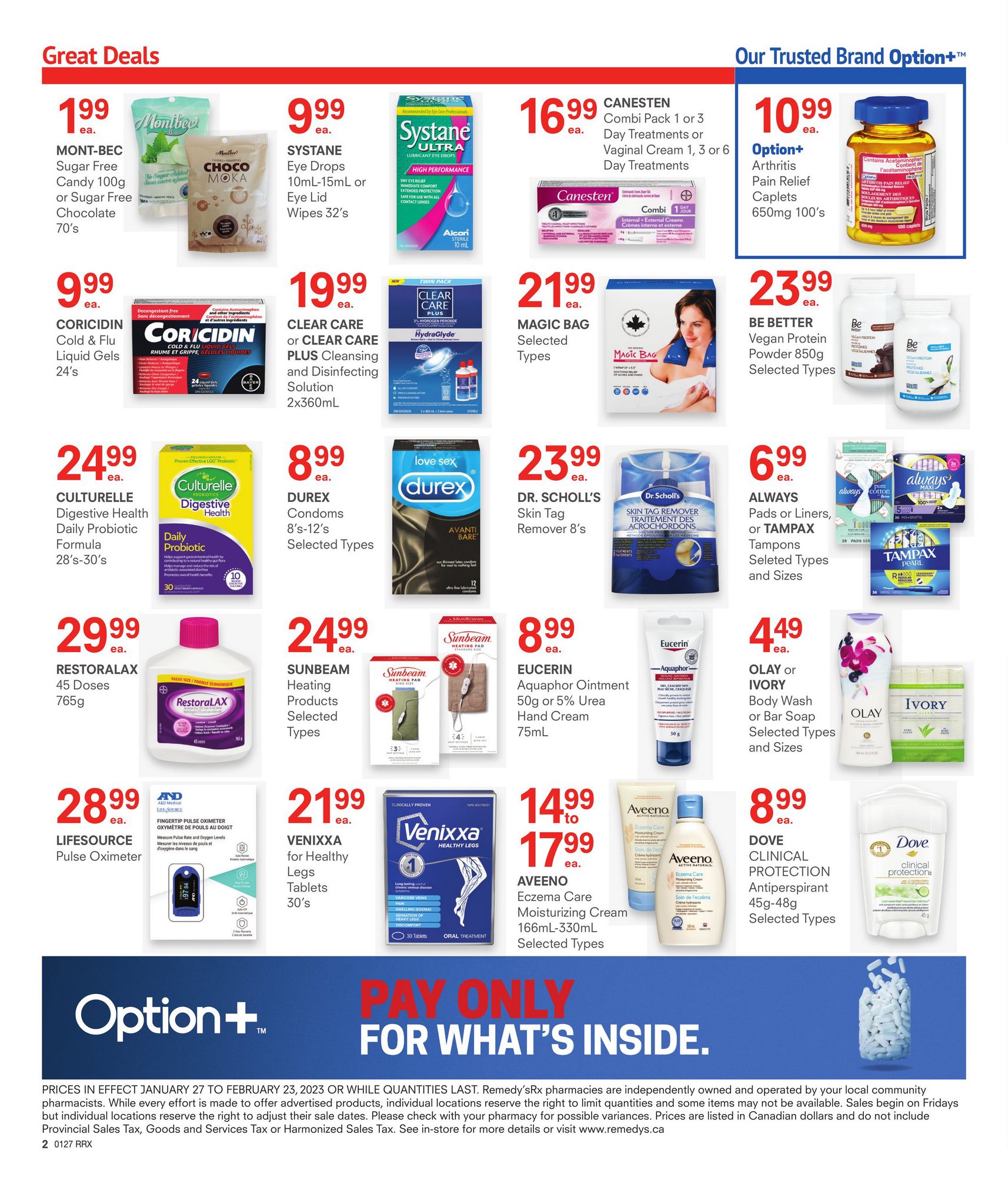 Remedy's Rx Flyer (ON) January 27 - February 23 2023