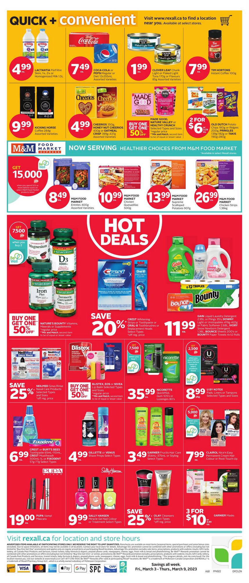 Rexall Flyer (ON) March 3 - 9 2023
