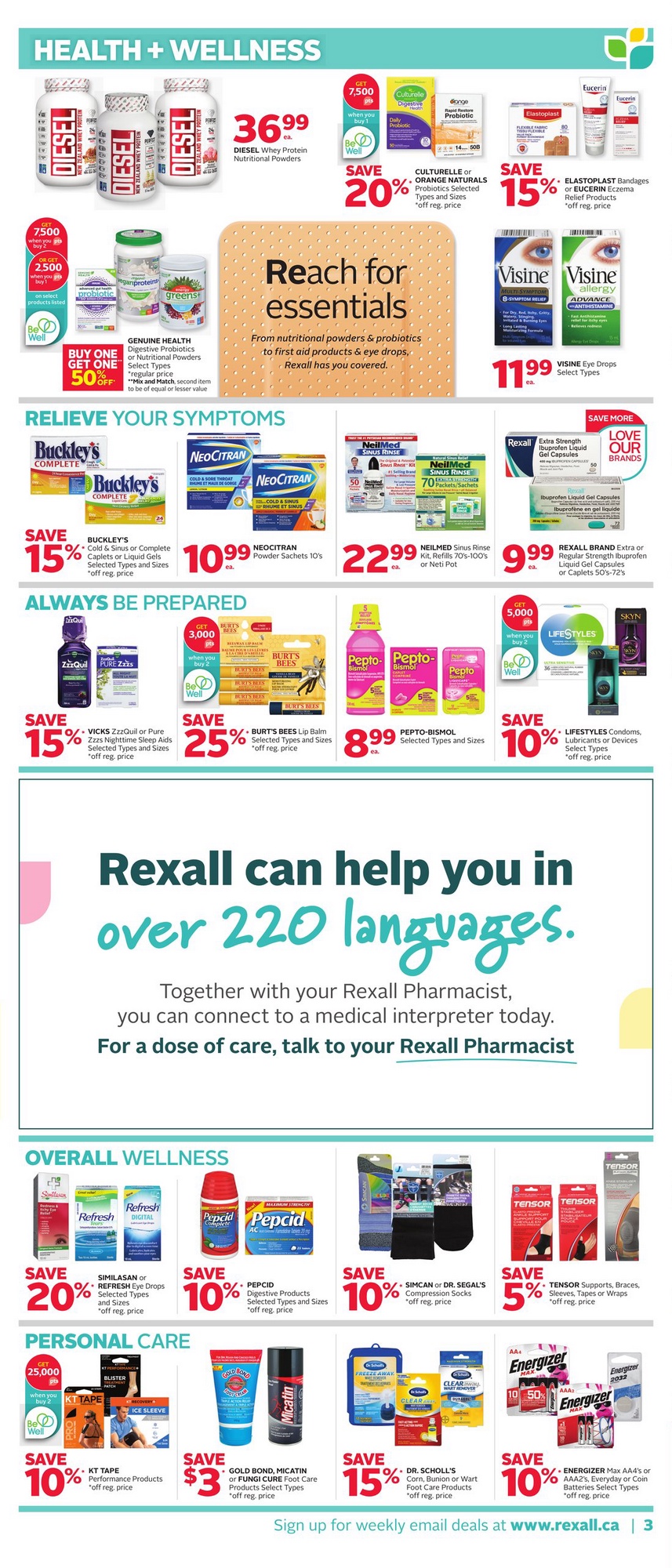 Rexall Flyer (ON) March 8 - 14 2024