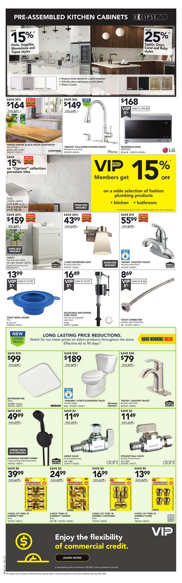 RONA Flyer (ON) VIP August 24 - September 6 2023