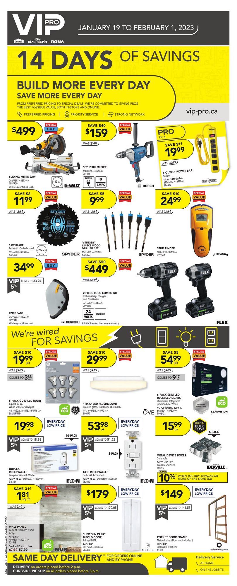 RONA Flyer (ON) Pro January 19 - February 1 2023