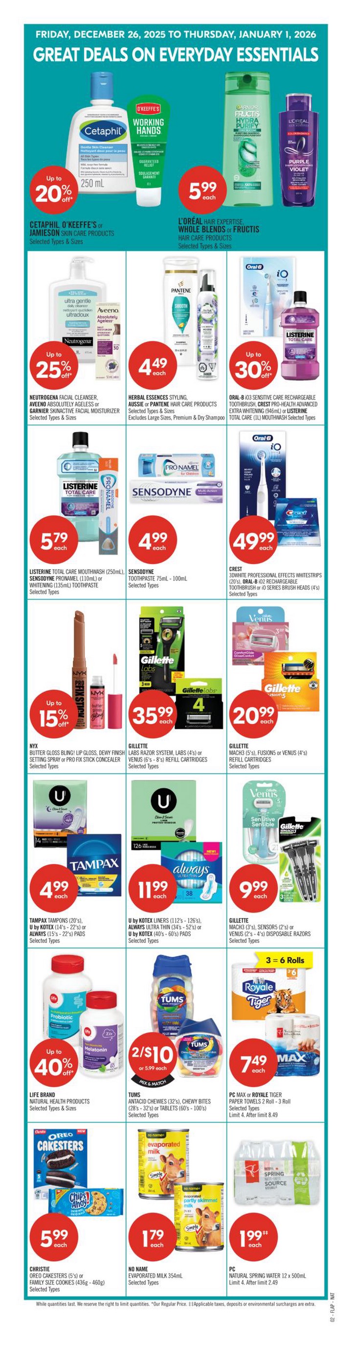 Shoppers Drug Mart Flyer (ON) December 26 - January 1 2026