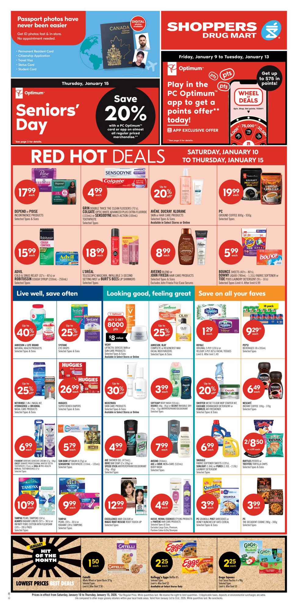 Shoppers Drug Mart Flyer (ON) January 10 - 15 2026
